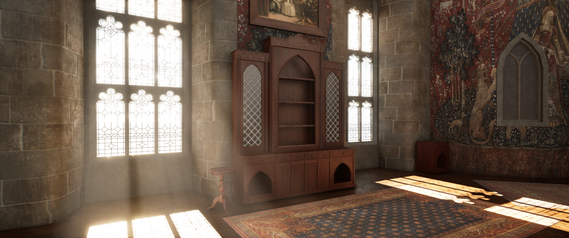 ArtStation - Gryffindor Common Room