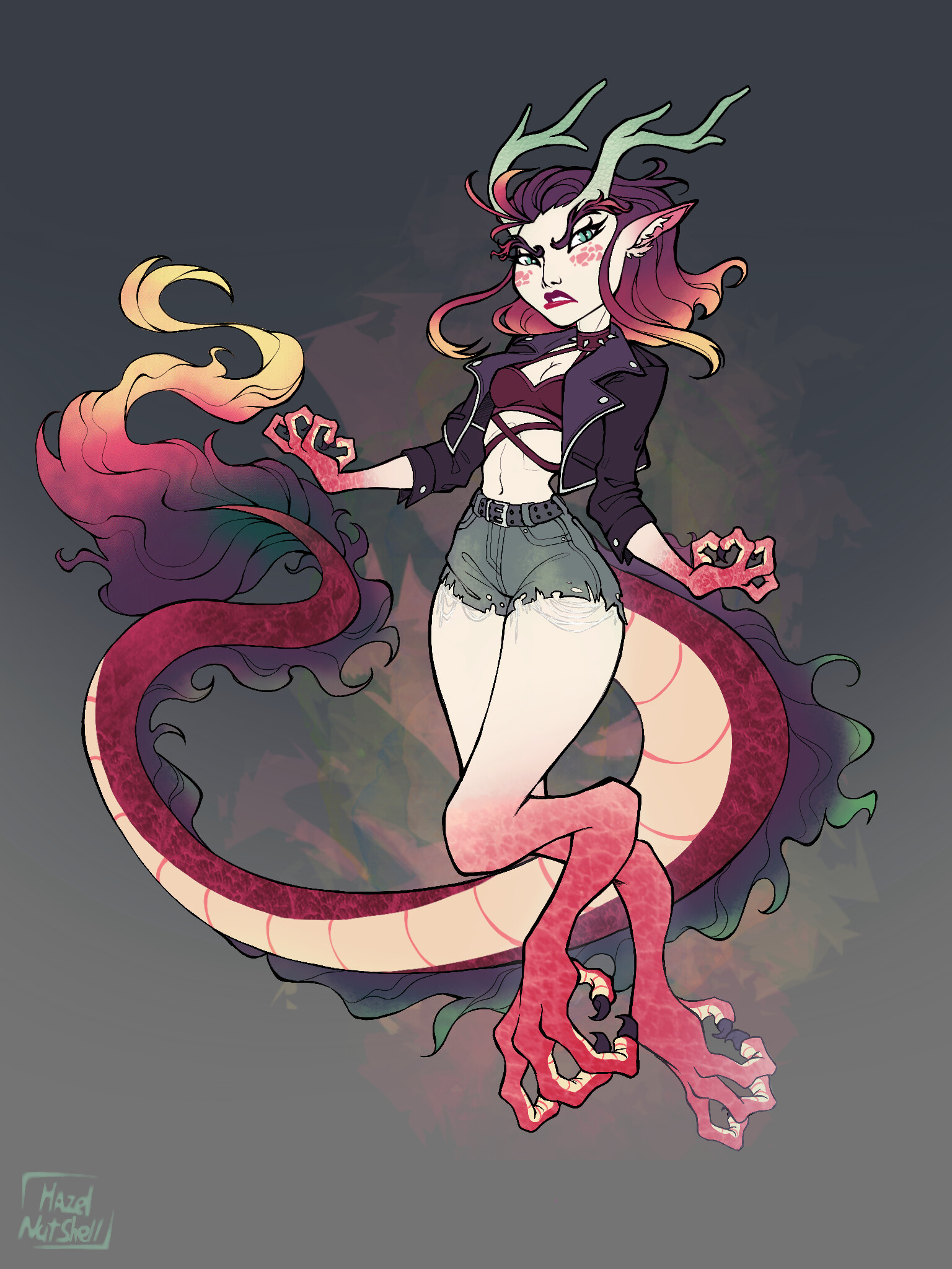 half dragon lady