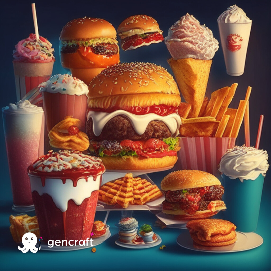 ArtStation - food party