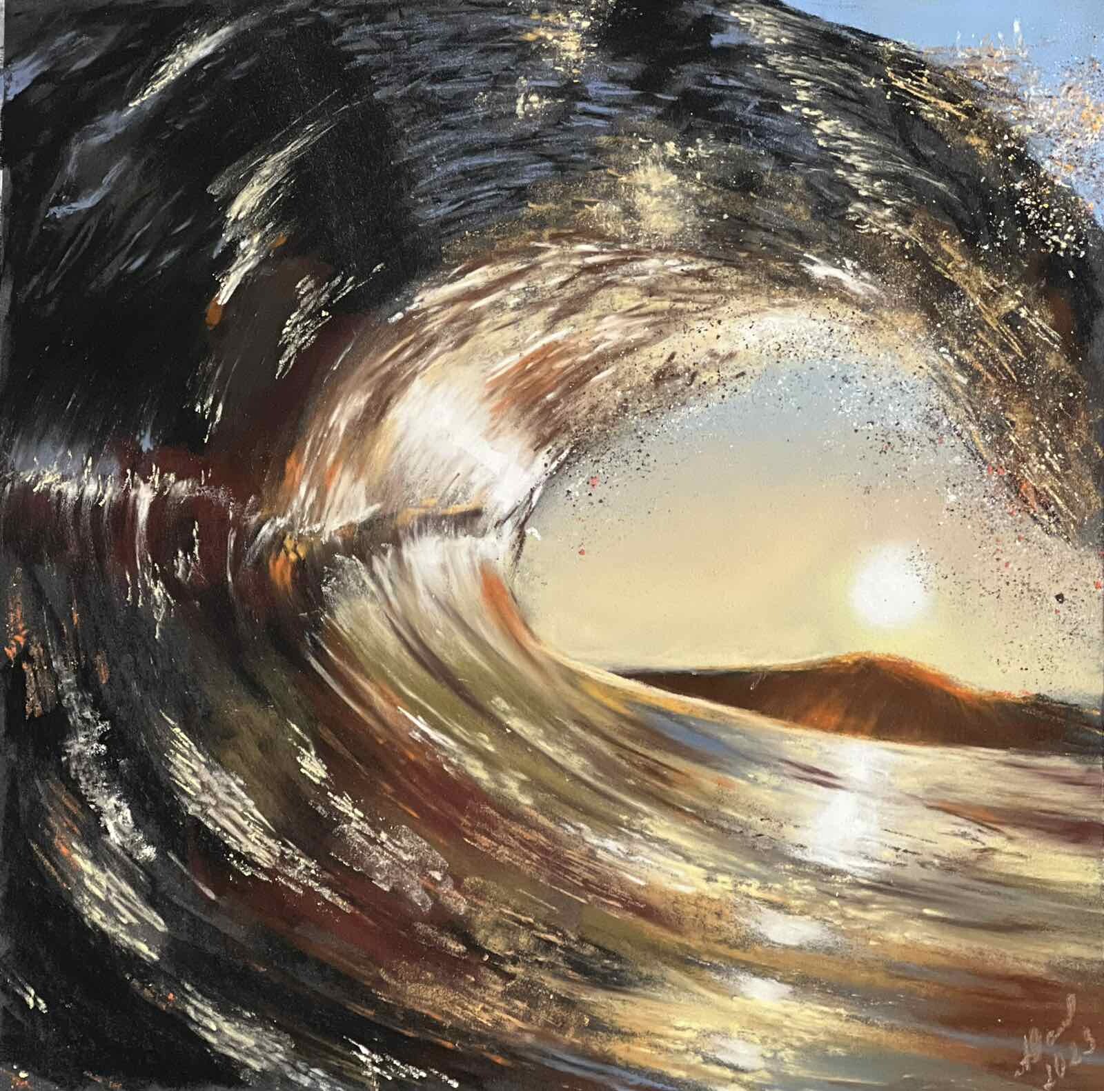 ArtStation - The wave of my life