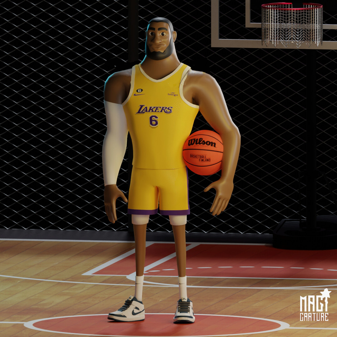 ArtStation - Lebron James 👑