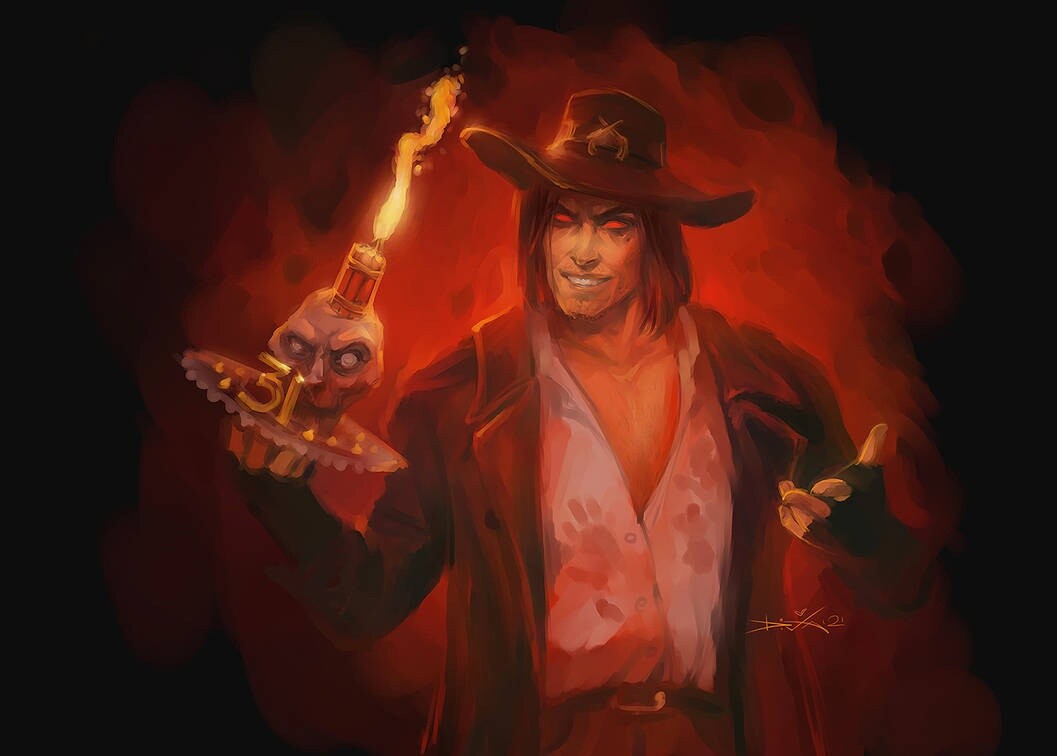 Caleb Blood Game Costume