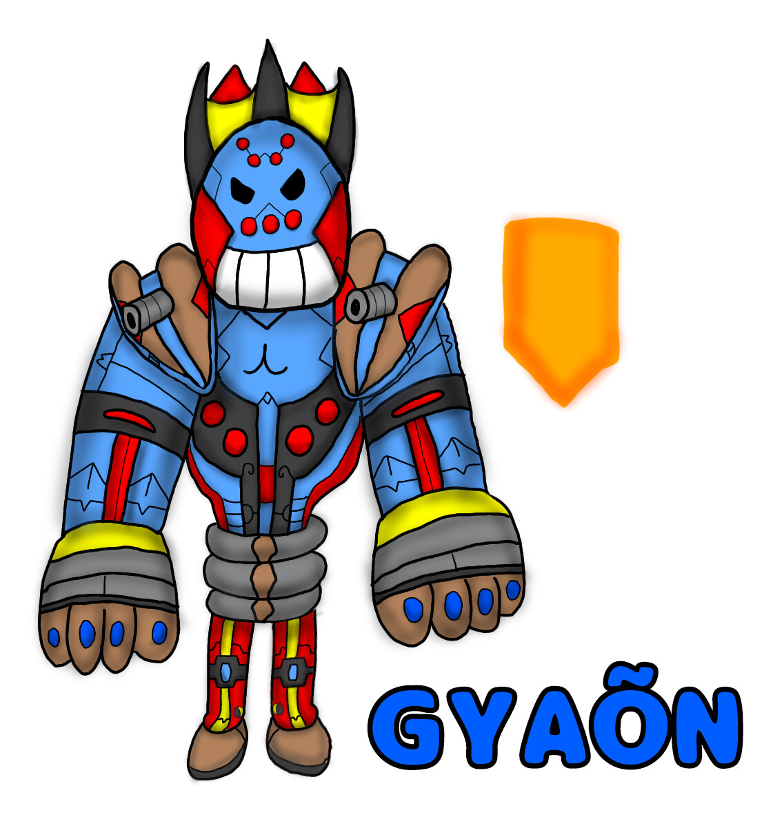 ArtStation - Gyaōn, The Omnic Wrestler (Overwatch Hero Concept)