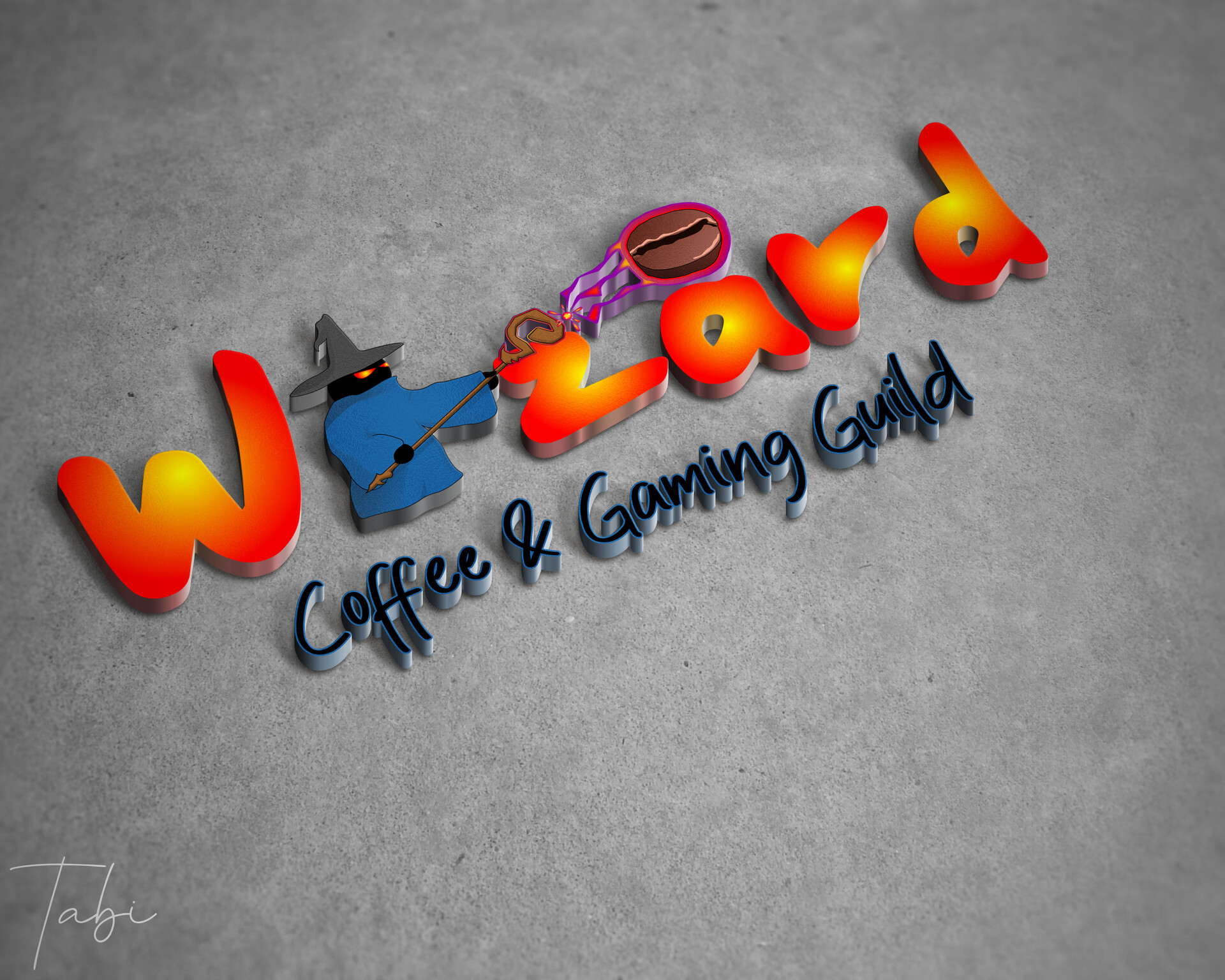 ArtStation - Wizard Coffee & Gaming Guild