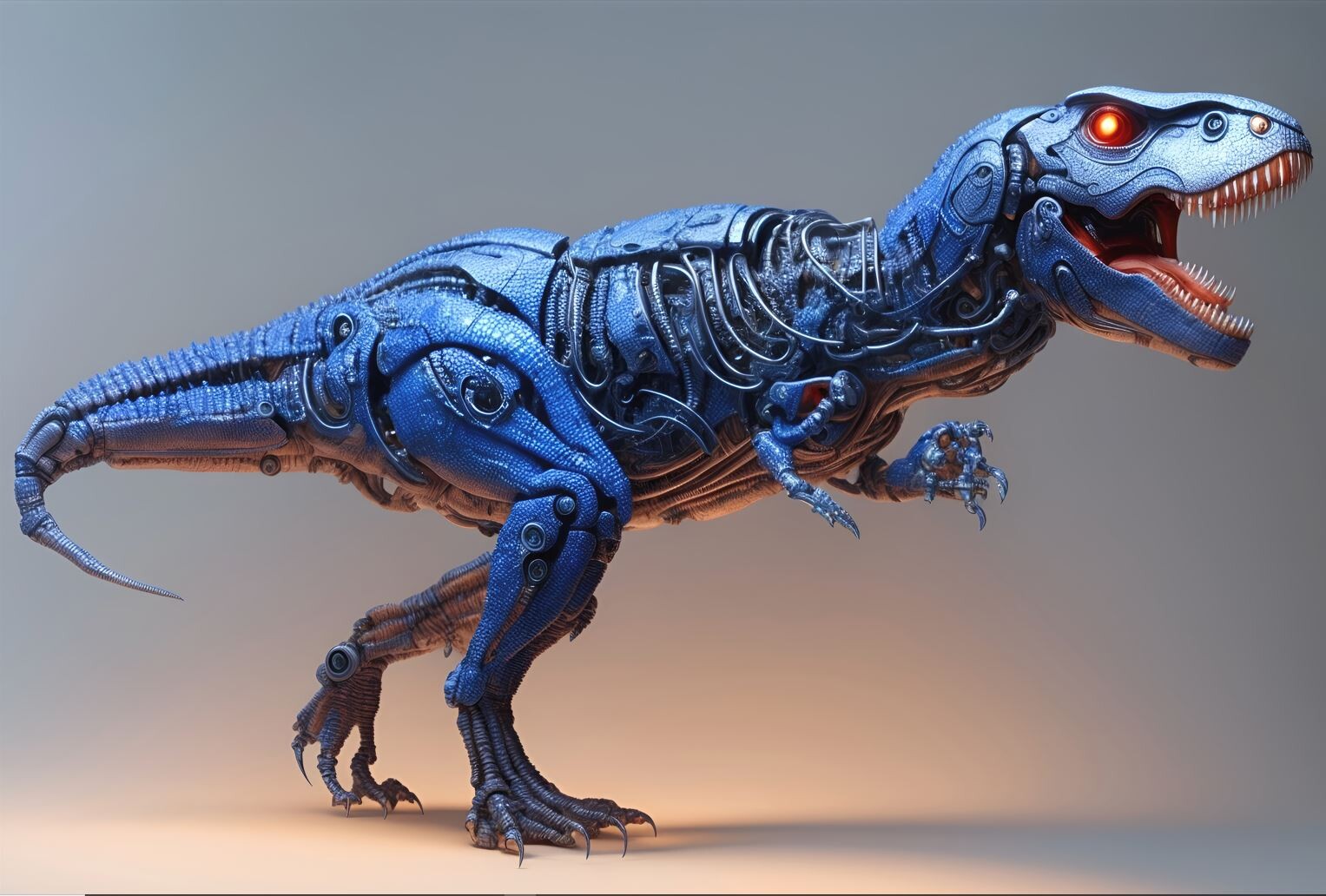 ArtStation - T-Rex Mecha 1.0