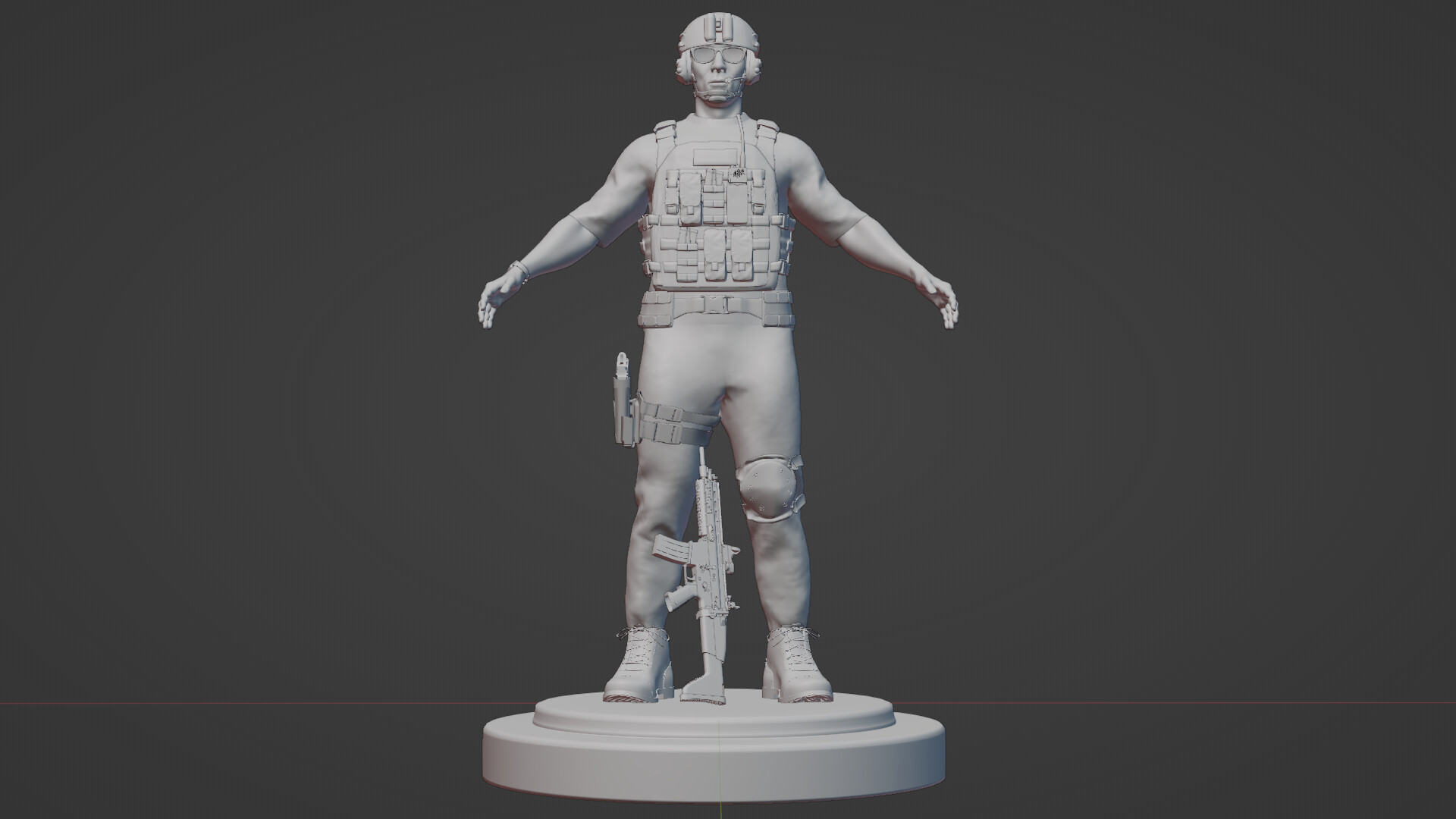 ArtStation - Military Man