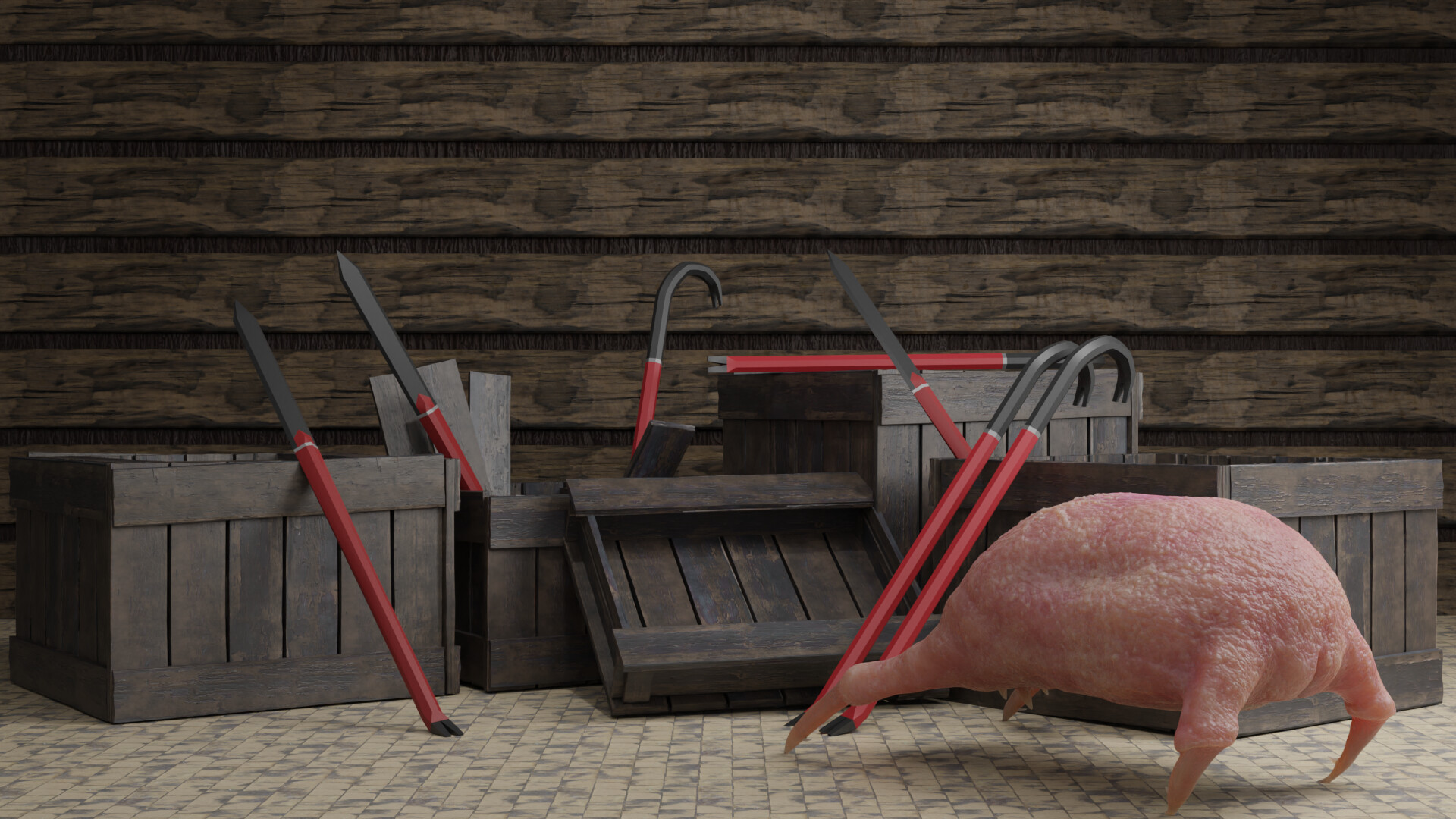 ArtStation - Sushi's Armory Crowbar and Crowbar Sword