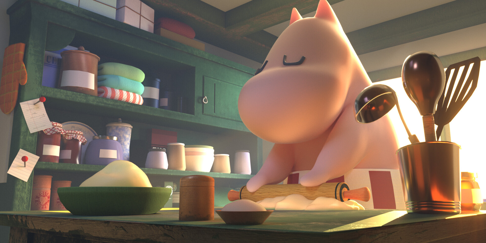 ArtStation - Moomin Kitchen