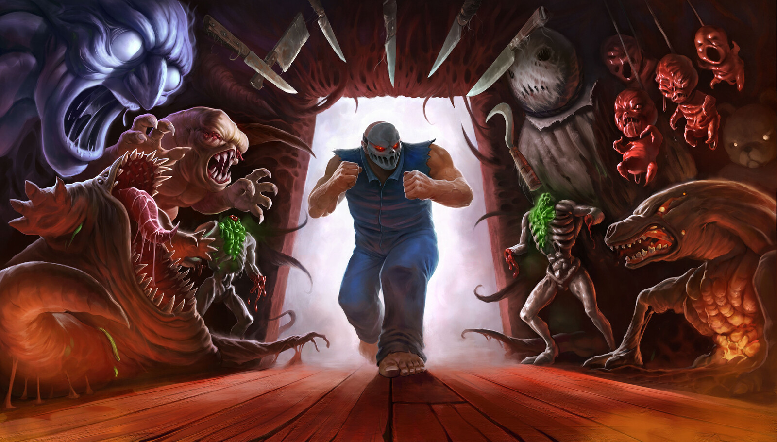 Nikita Orlov - Splatterhouse Fanart