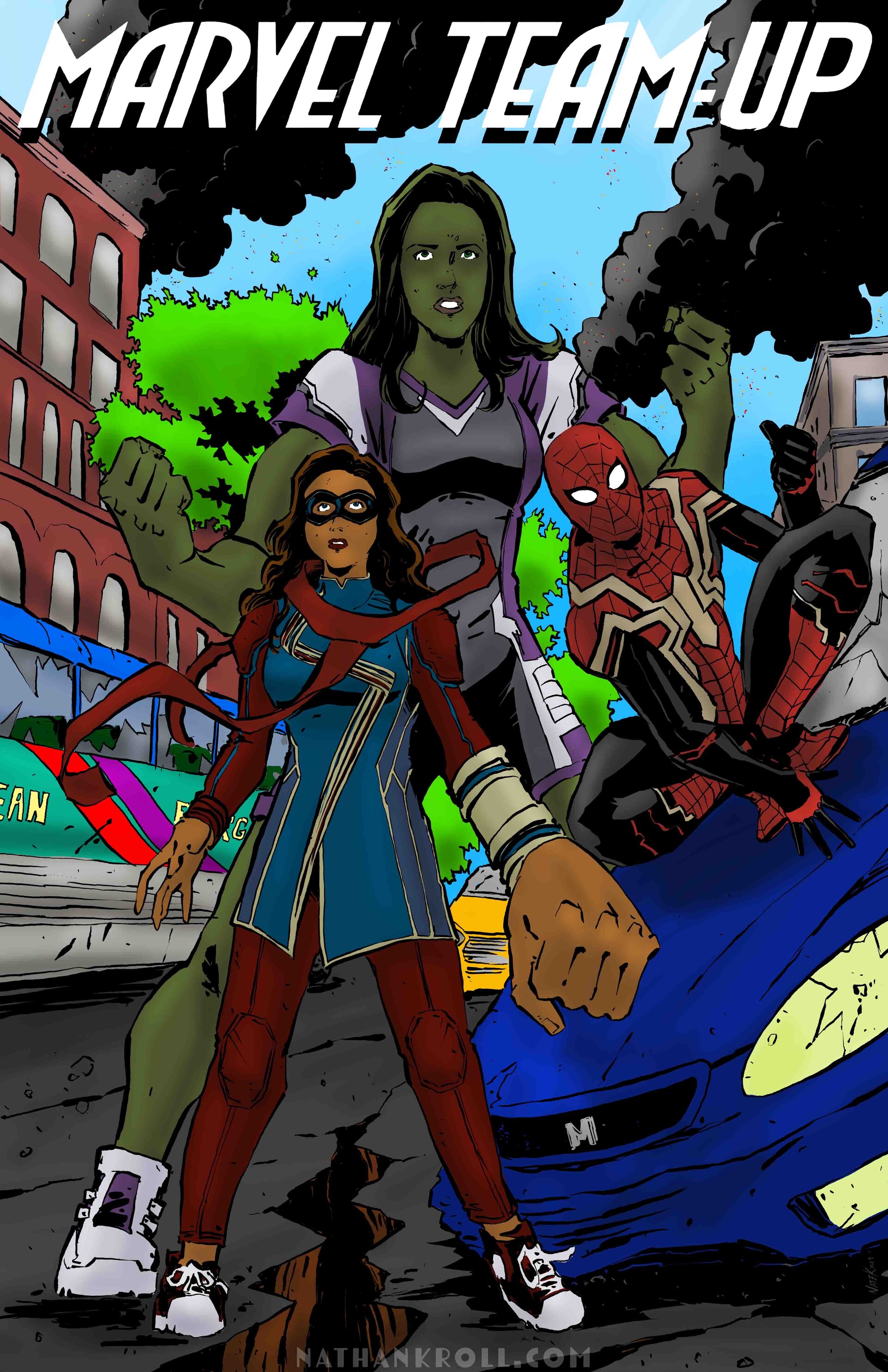 ArtStation - Marvel Team-Up