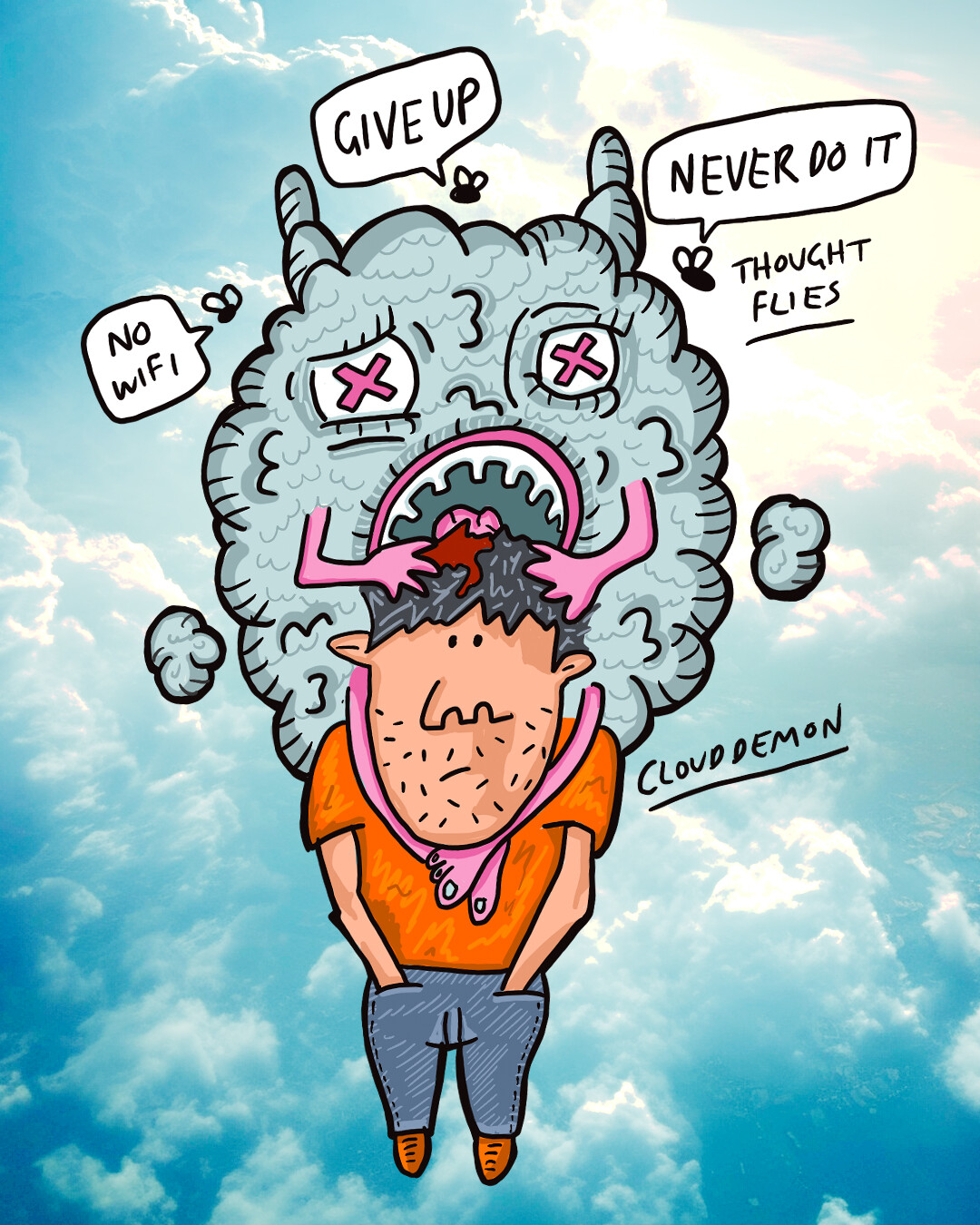 ArtStation - Cloud demon.