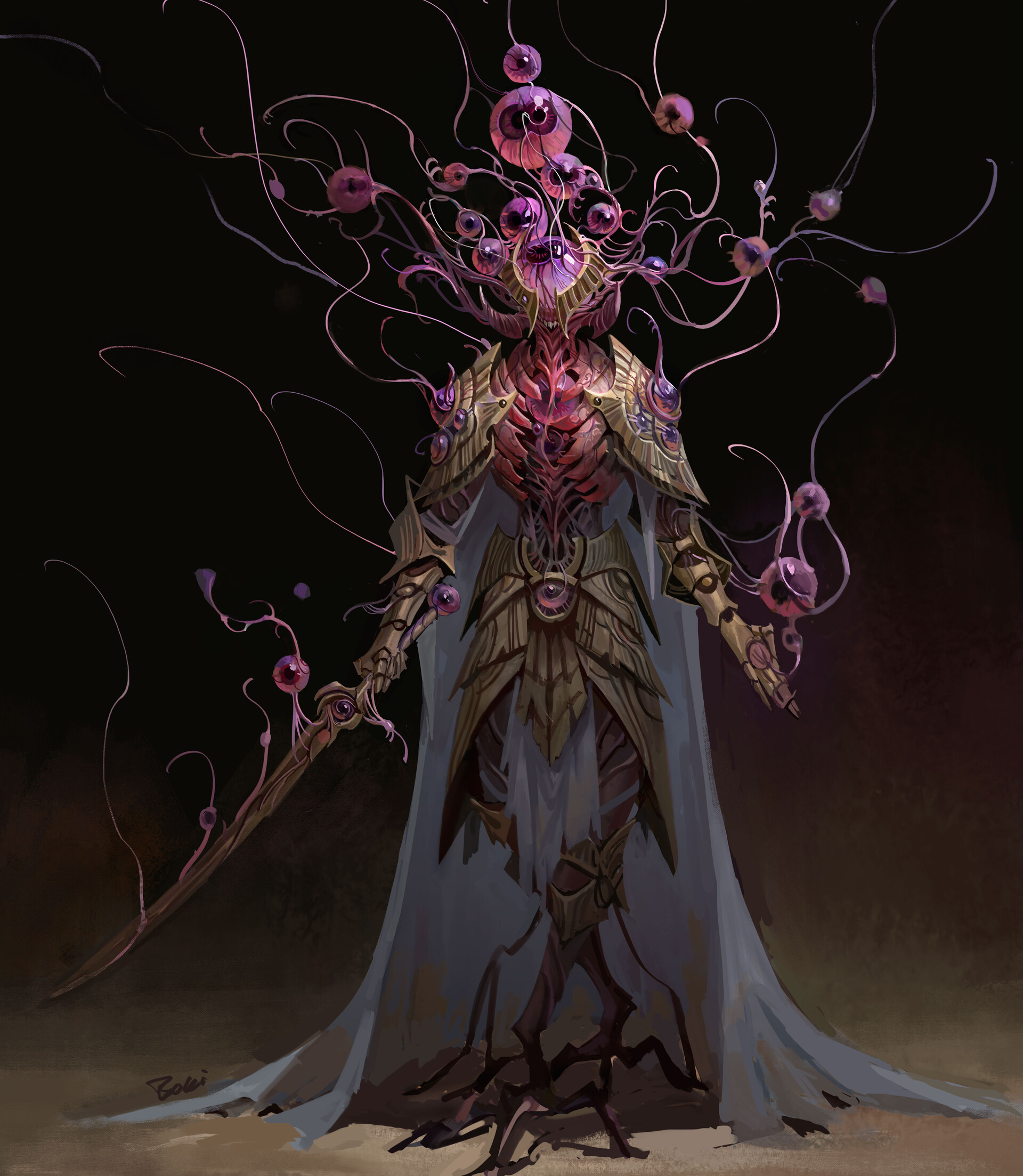 Cthulhu Knight Hunter by Boki的奇妙画手 : r/ImaginaryKnights