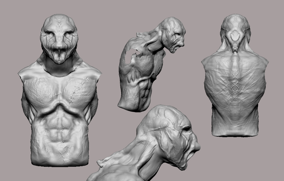 ArtStation - Galactic Alien: Creating an Original Alien Model with ZBrush