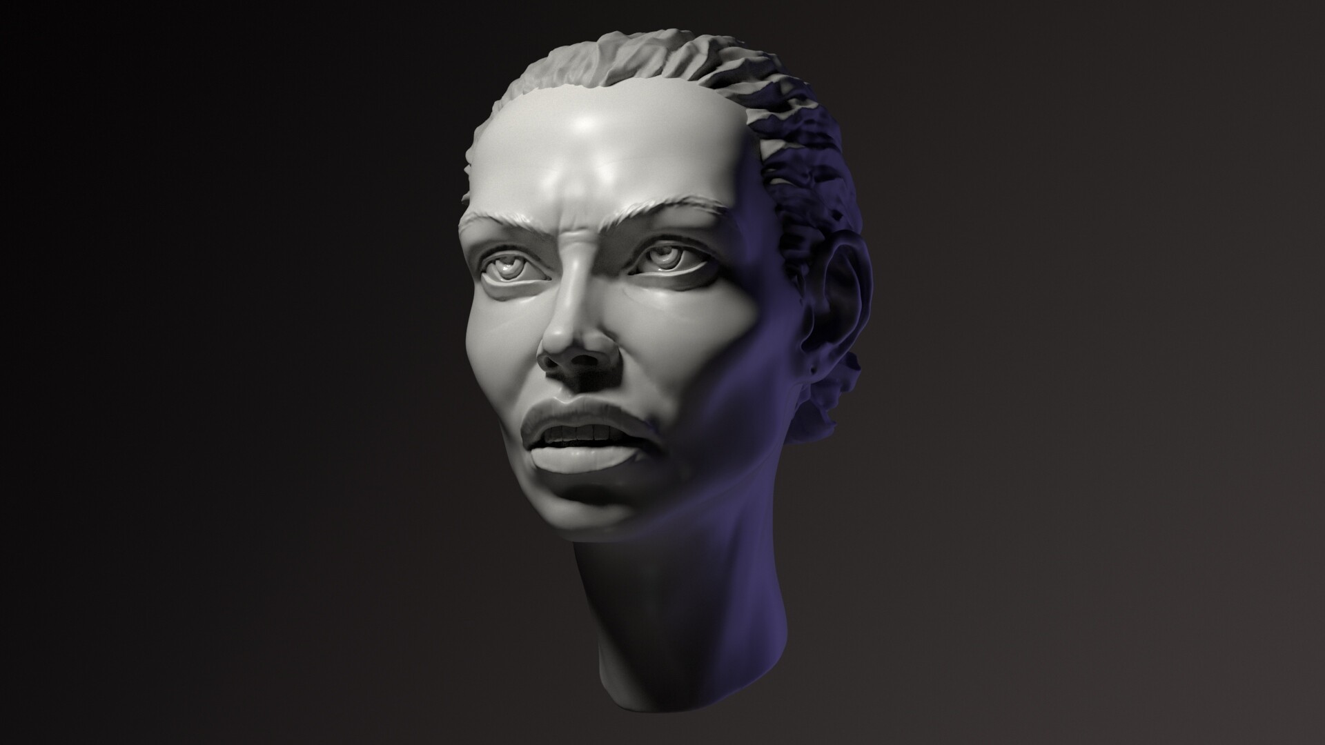ArtStation - Head sculpting