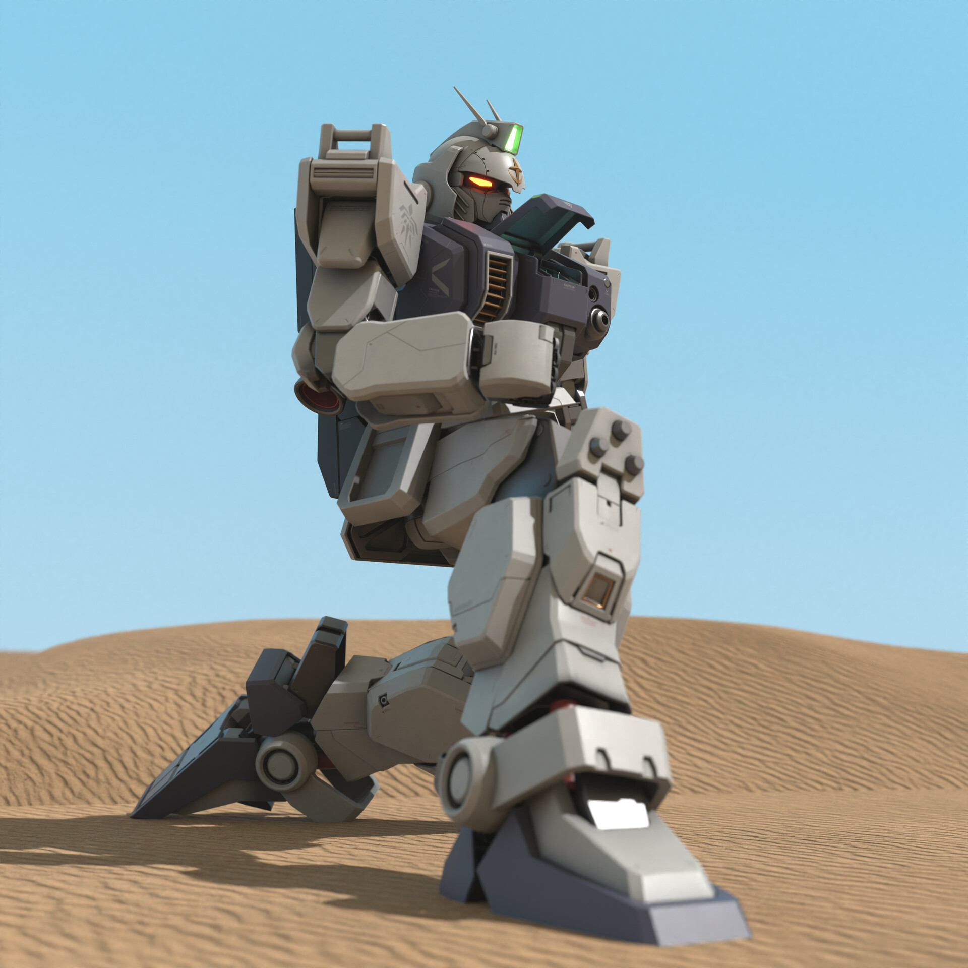 Jeff Allen - RX-79[G] - M2 Gundam (Project M)