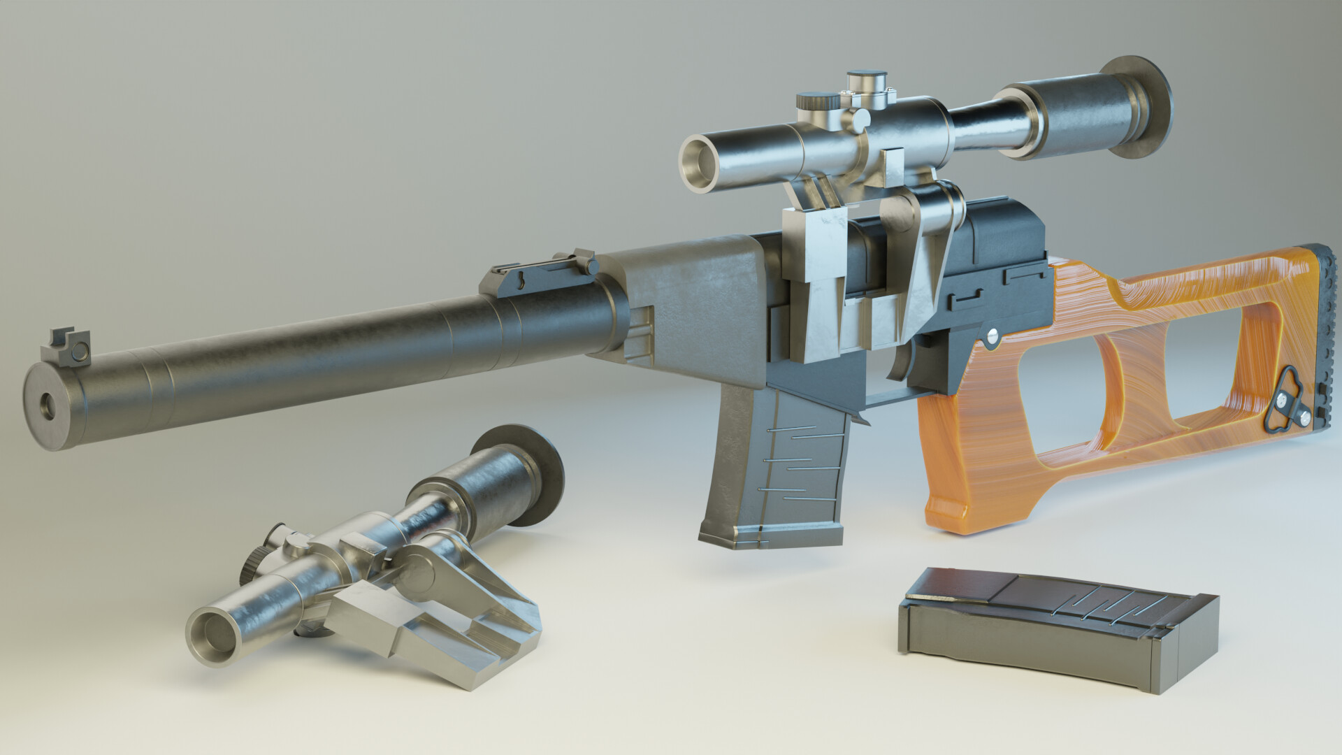 ArtStation - VSS Vintorez