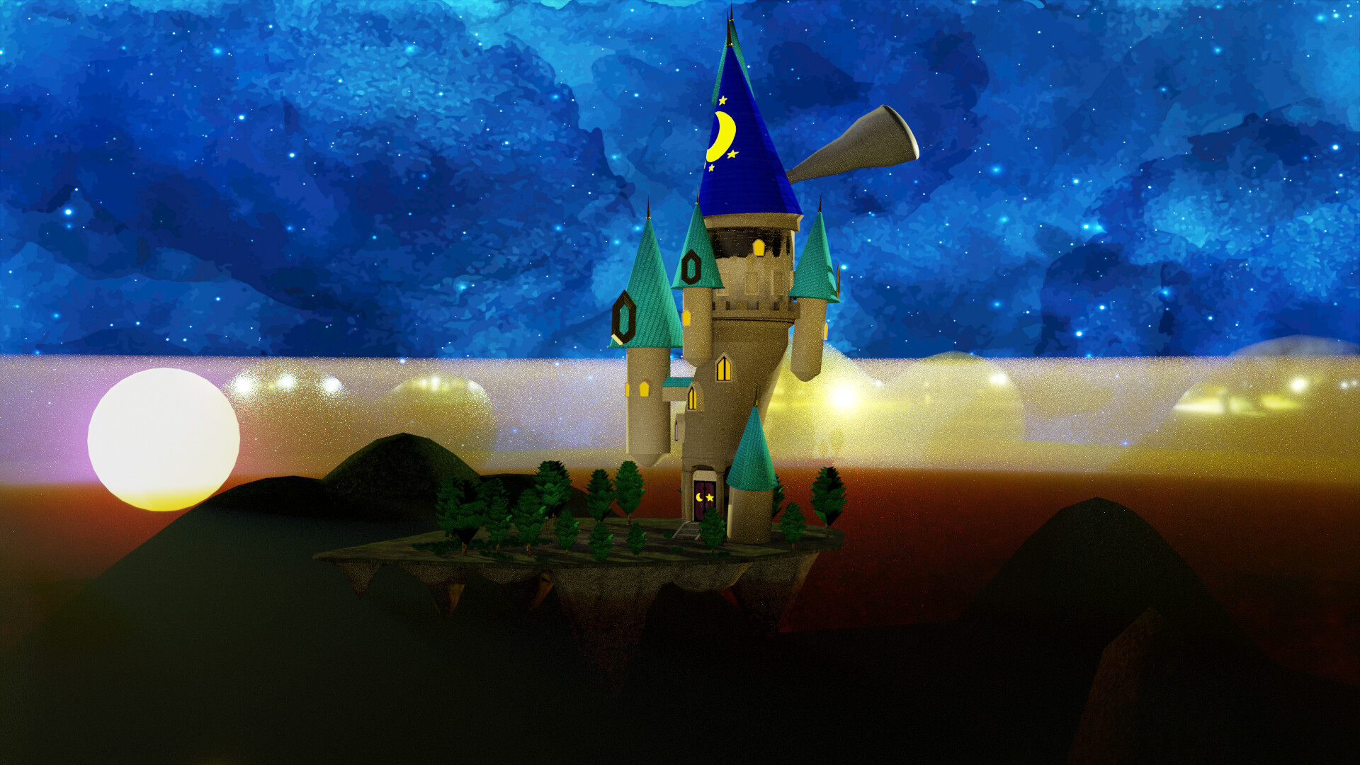 ArtStation - Yen Sid Tower fanart