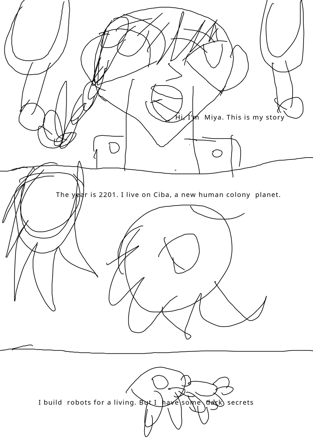 ArtStation - Webcomic Page 1!