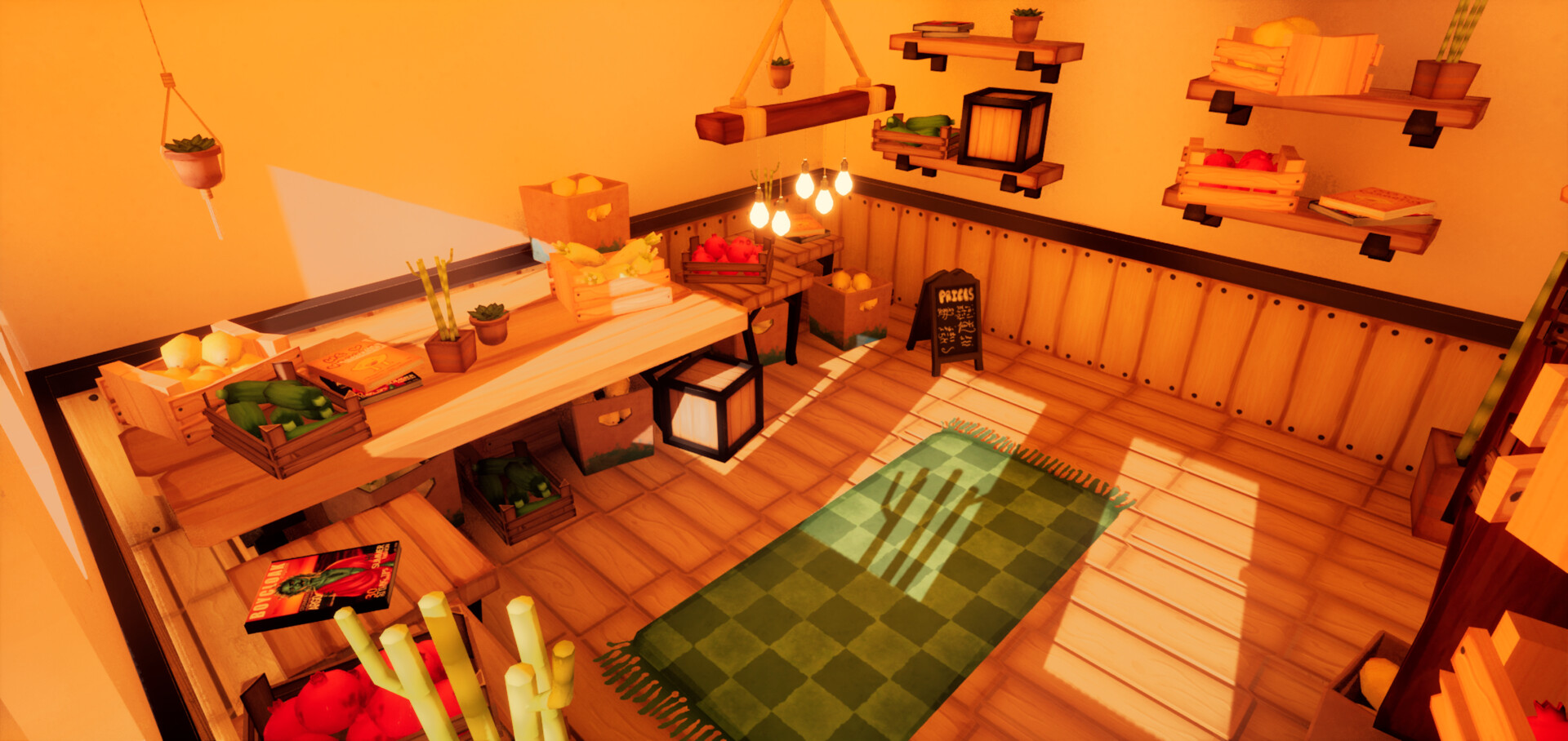 ArtStation - Rustic Market