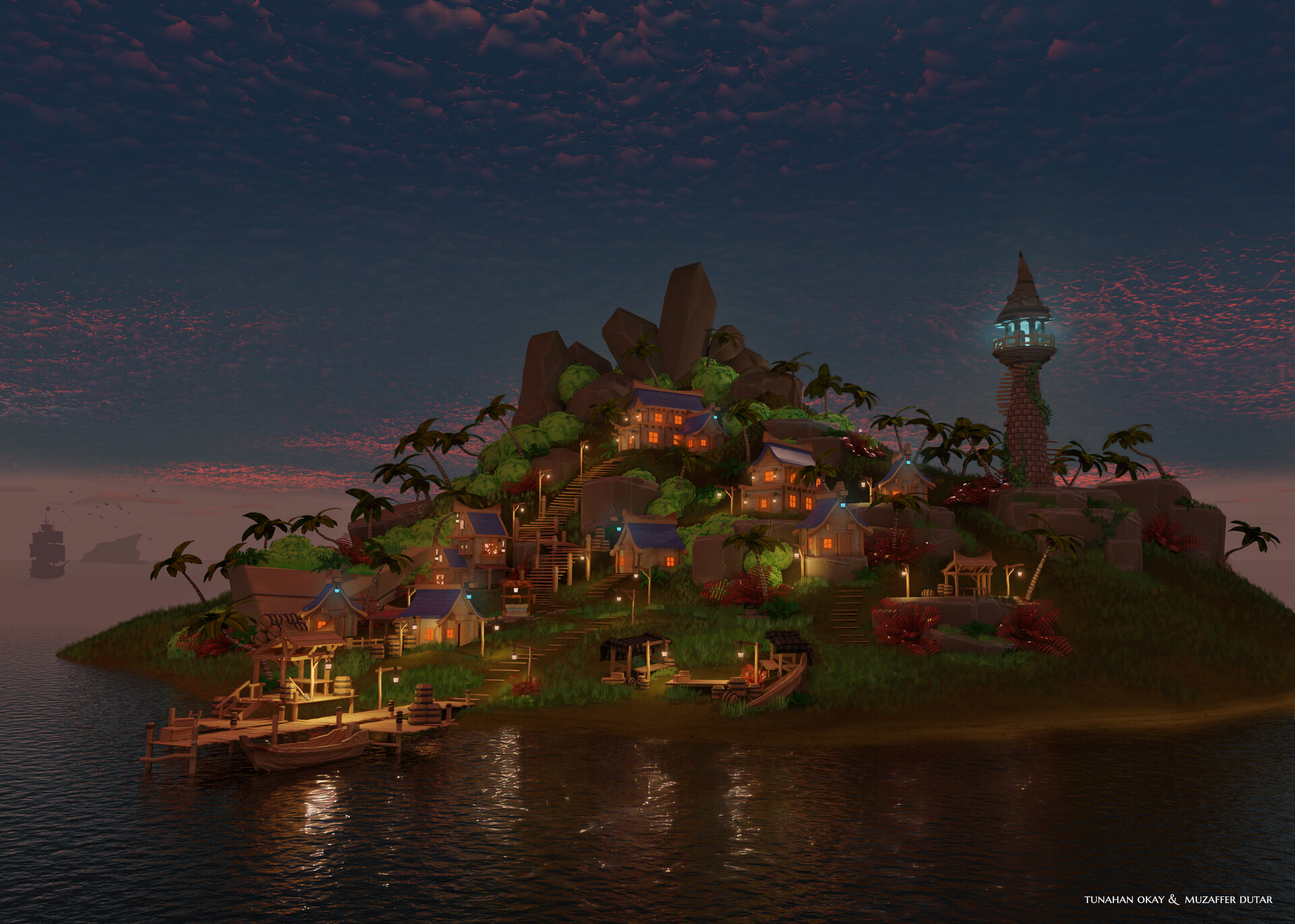 ArtStation - Rum Island