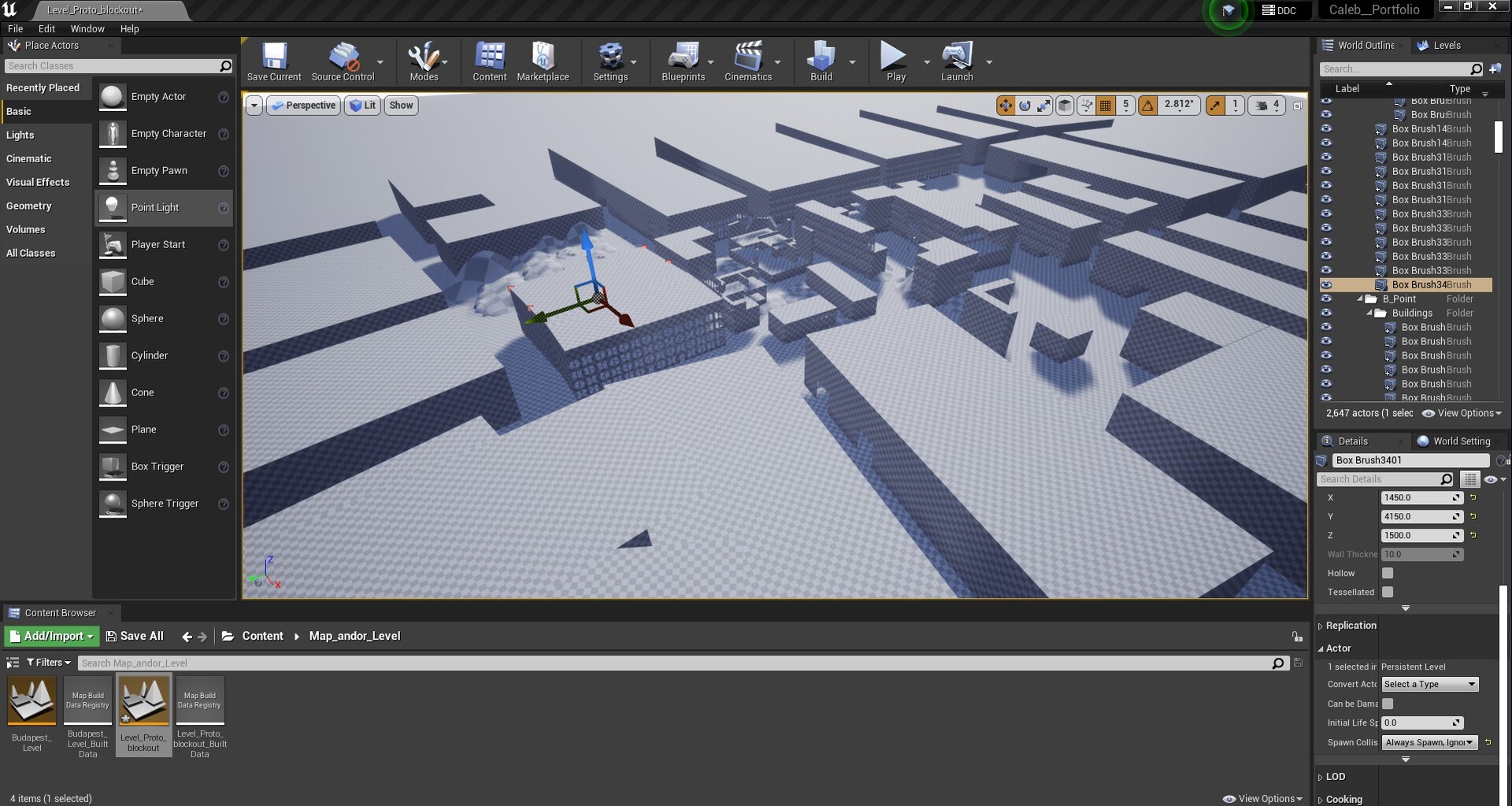 ArtStation - Level Design Project