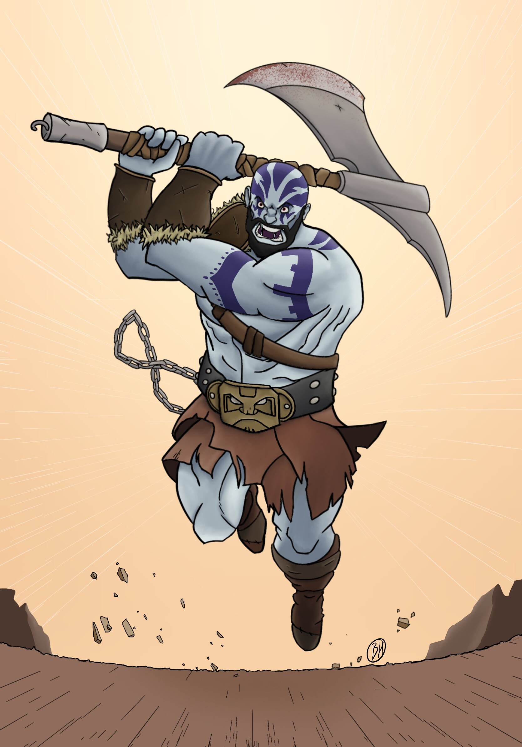 ArtStation - Grog Strongjaw -Vox machina