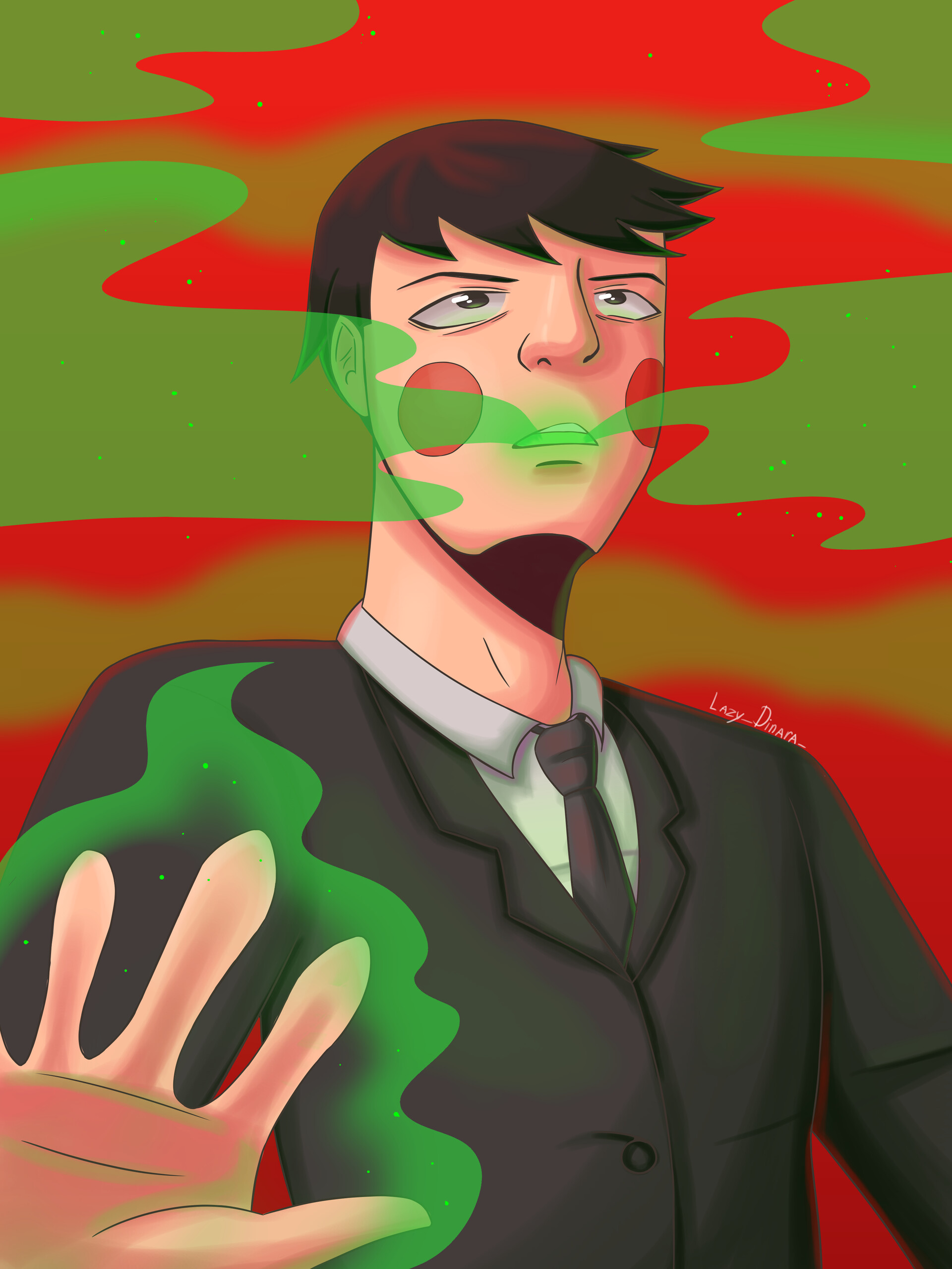 ArtStation - Ekubo (mob psycho 100)