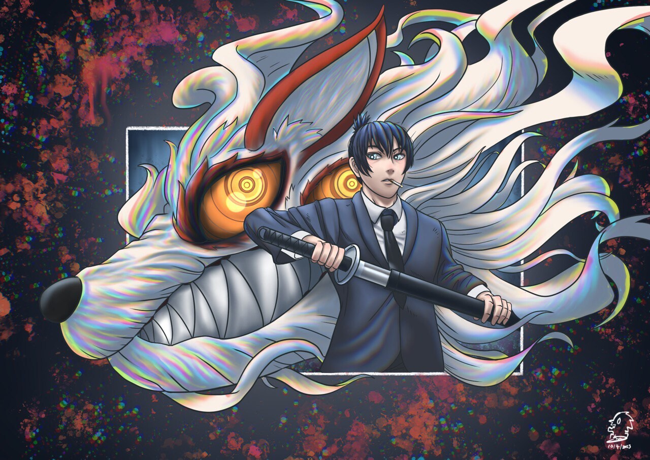 ArtStation - Chainsaw man fan art