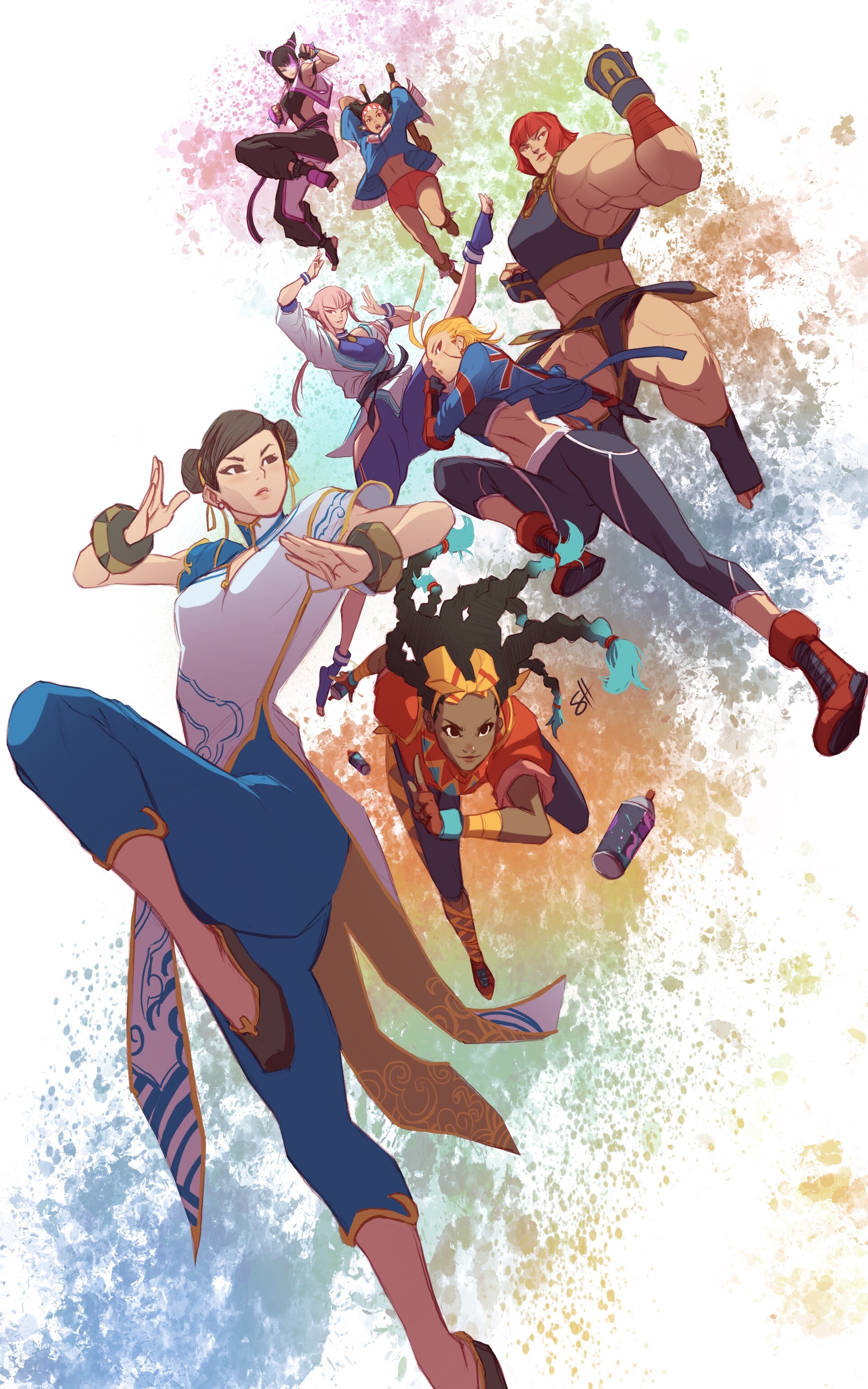 ArtStation - SF6 ladies