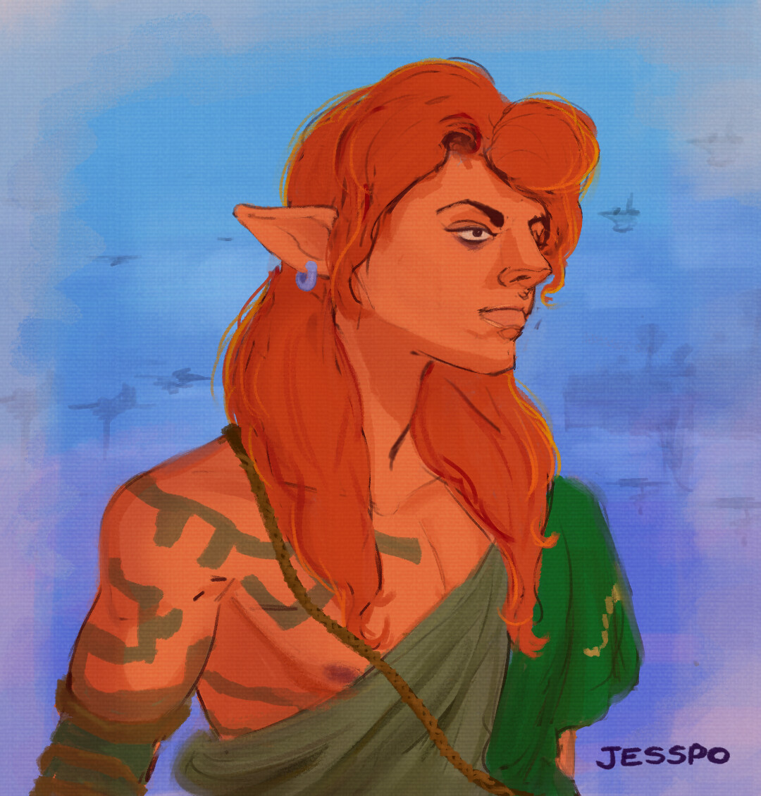 ArtStation - Link - Red Hair