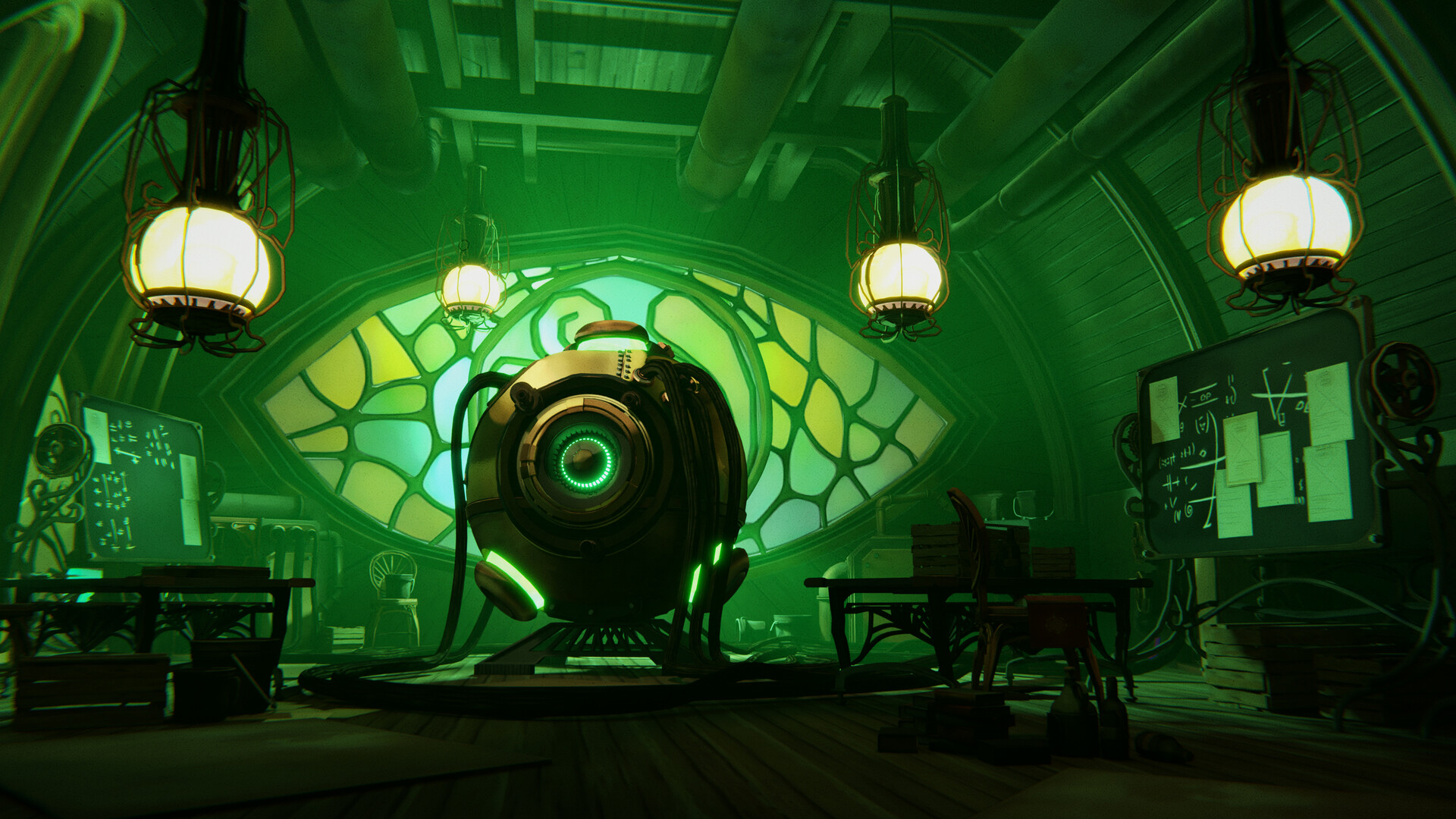 ArtStation - The Inventor´s Attic - A Arcane-inspired 3D Scene