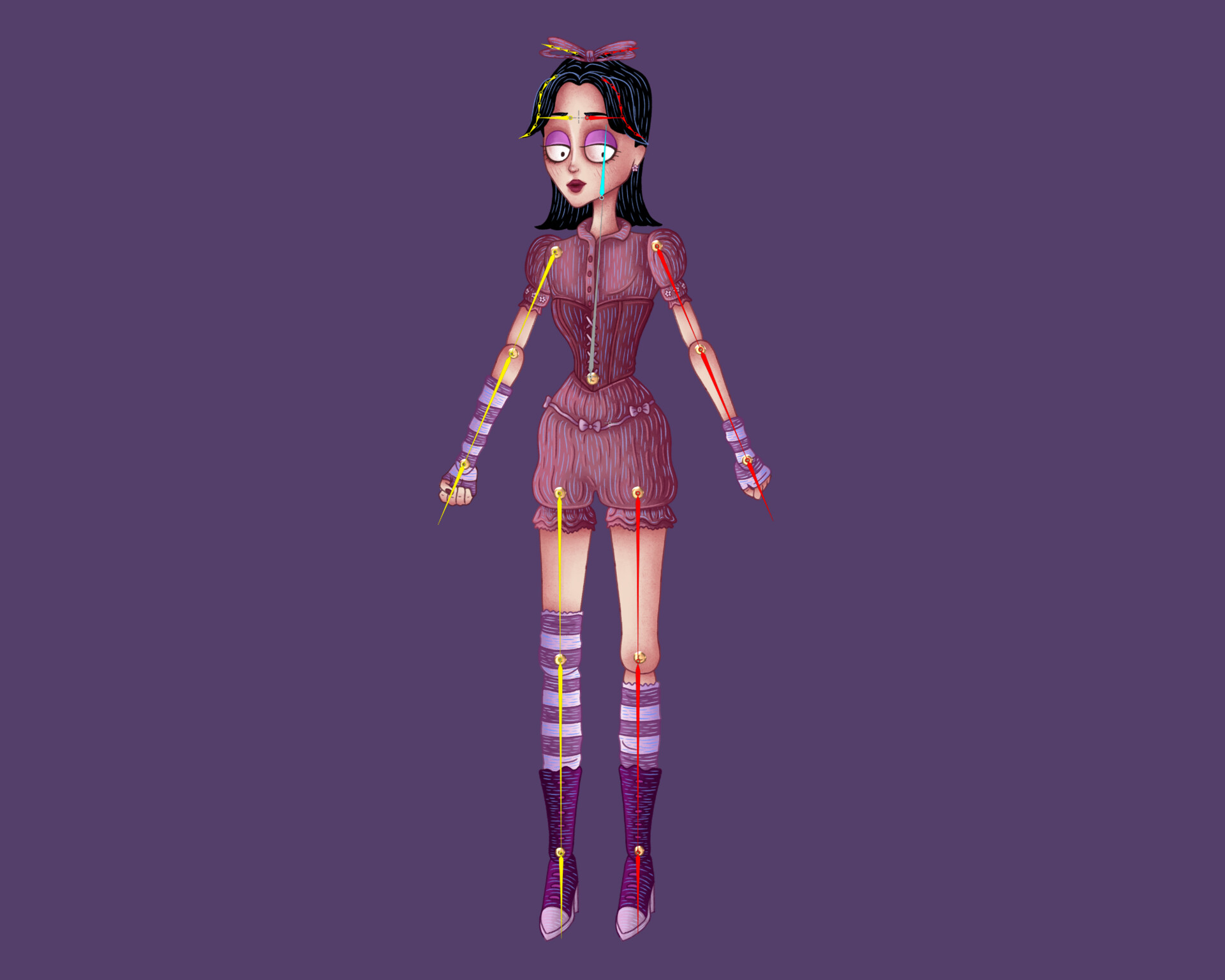 Alice Piechotka - "Elle casse tout" Girl rigg