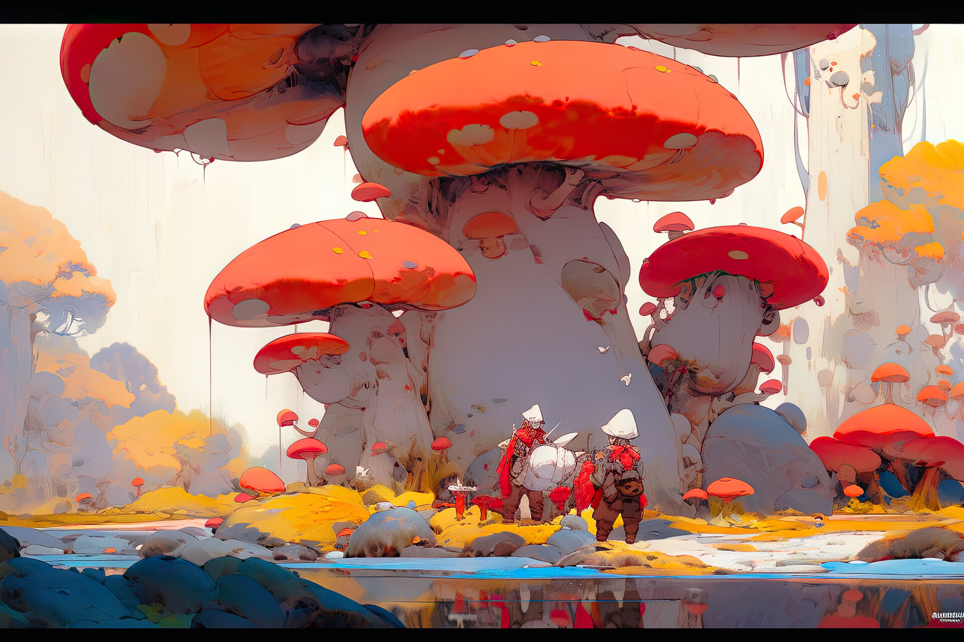 ArtStation - Shades of Vermillion