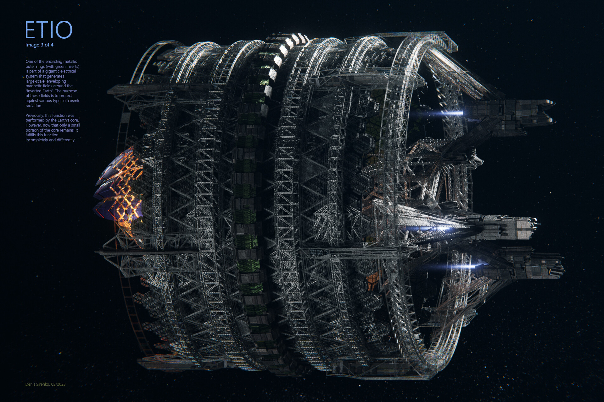 ArtStation - Spaceship Earth (ETIO-project)