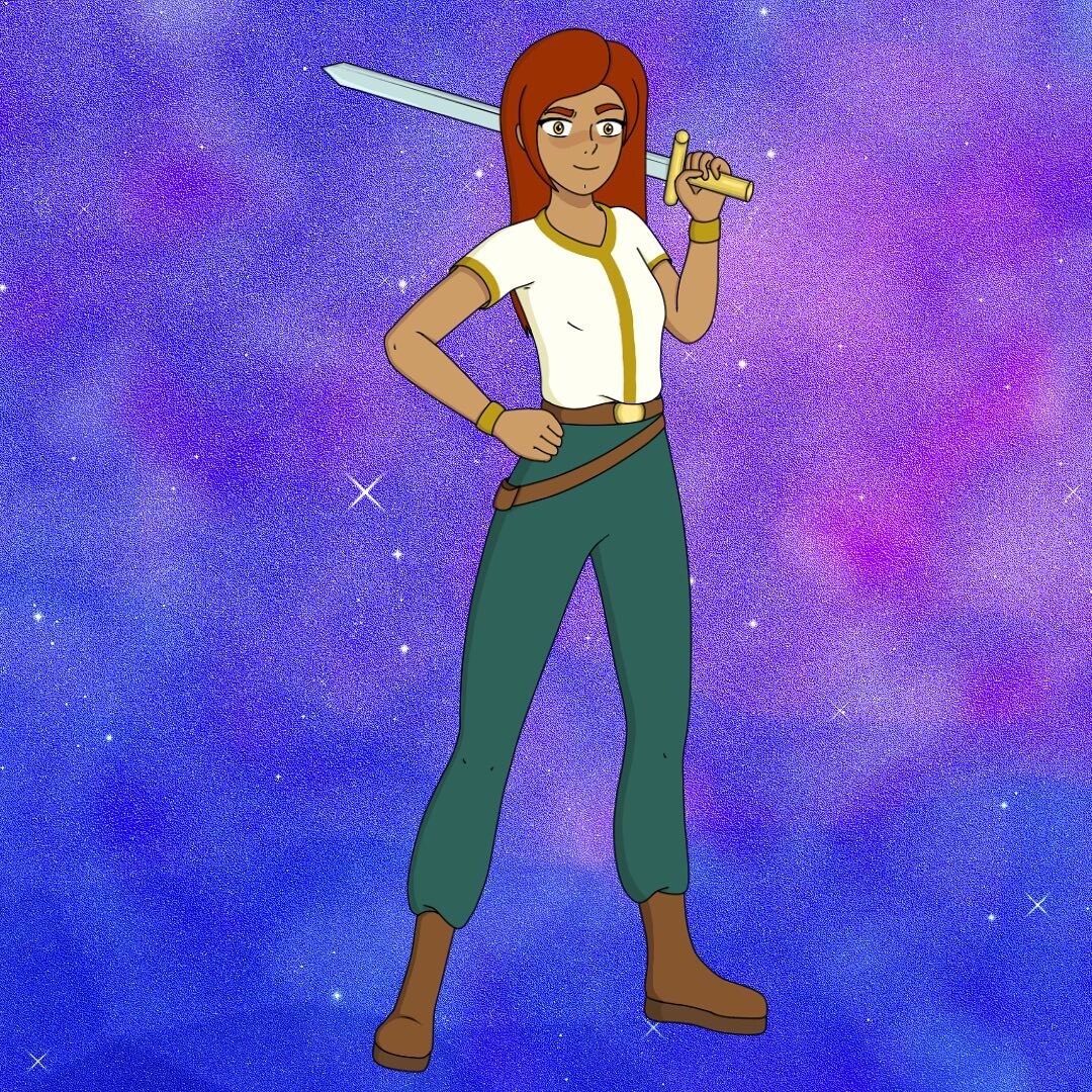 ArtStation - Teela in "She-Ra and the princesses of power" style