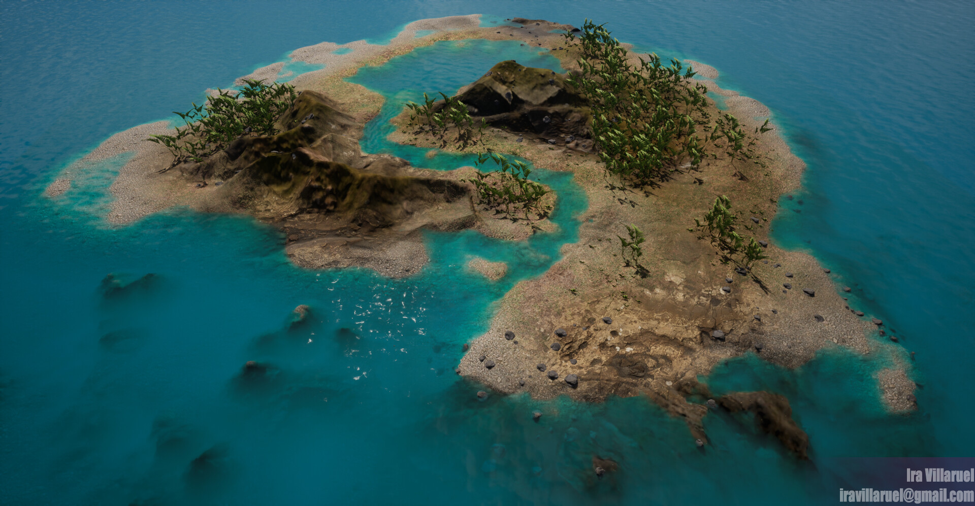 ArtStation - Tropical Island Landscape