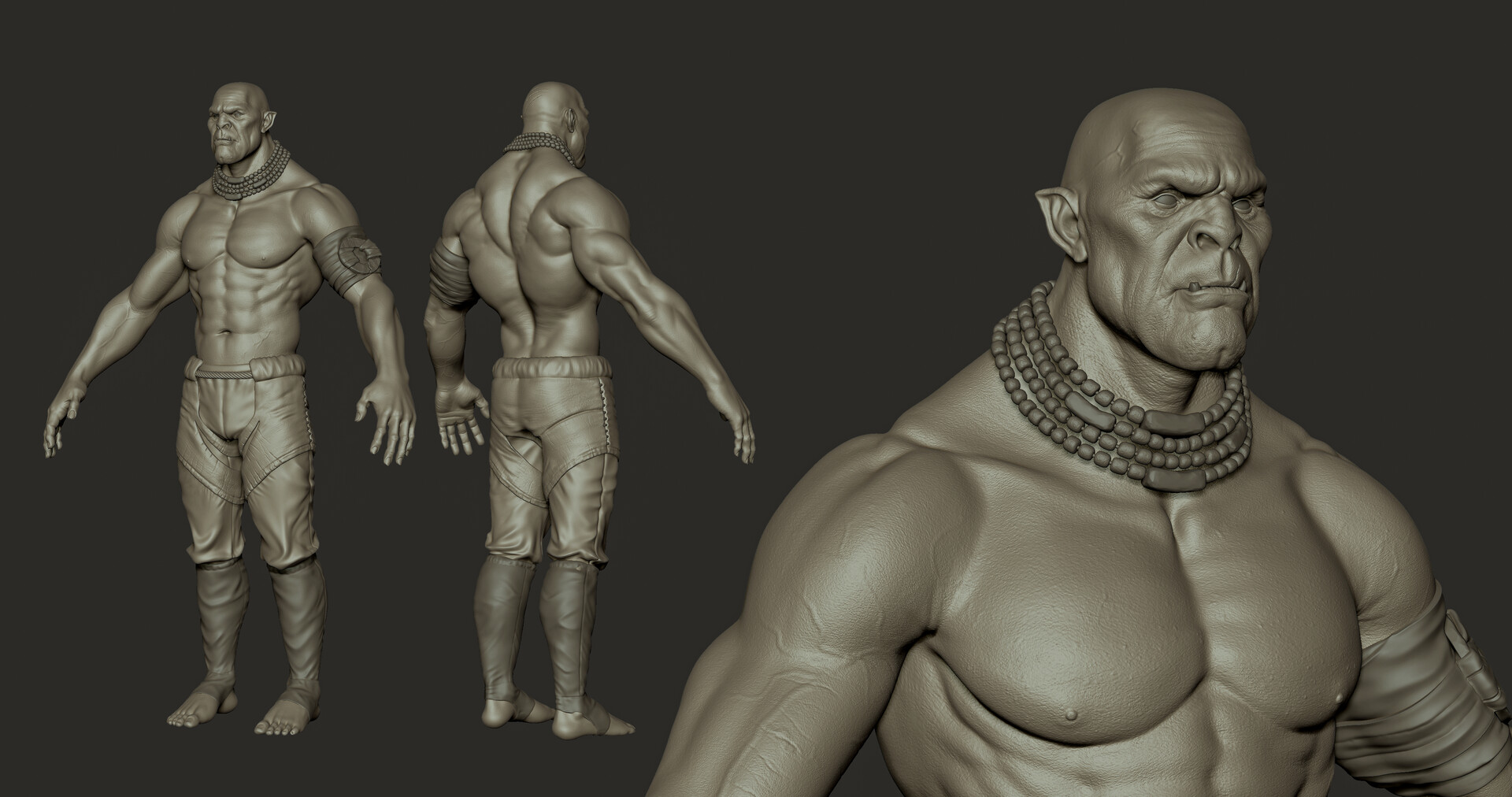 ArtStation - Orc WIP