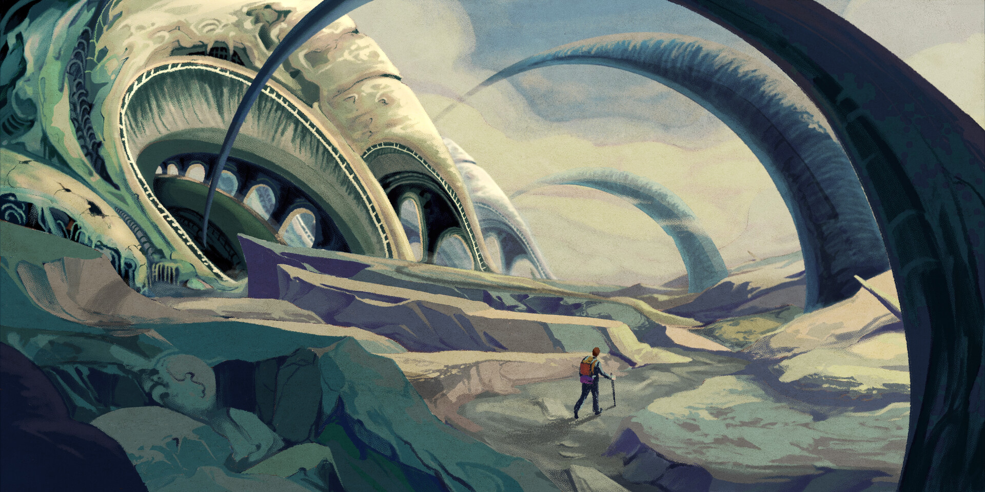 A Hike by Tony Do : r/ImaginaryWorlds