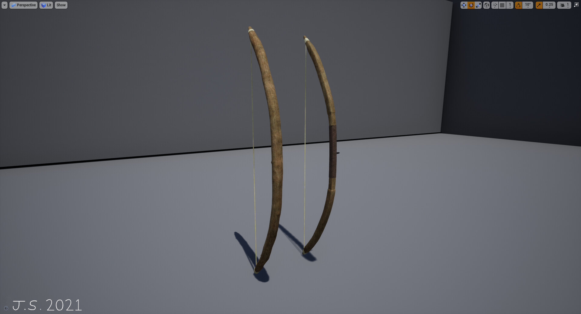 James Skinner - Bow and Arrow Assets for The Harbinger: Wild Dawn