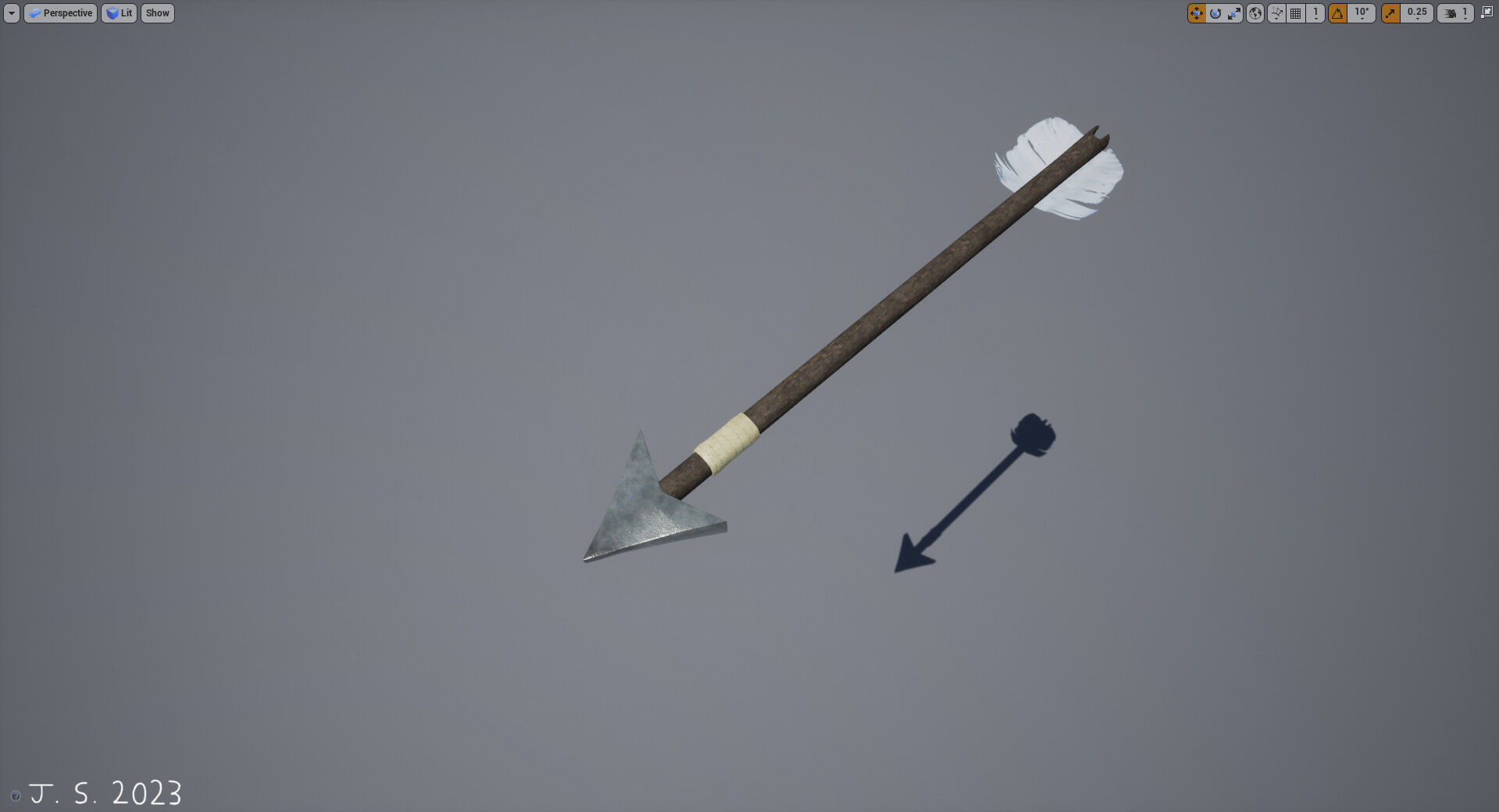 James Skinner - Bow and Arrow Assets for The Harbinger: Wild Dawn