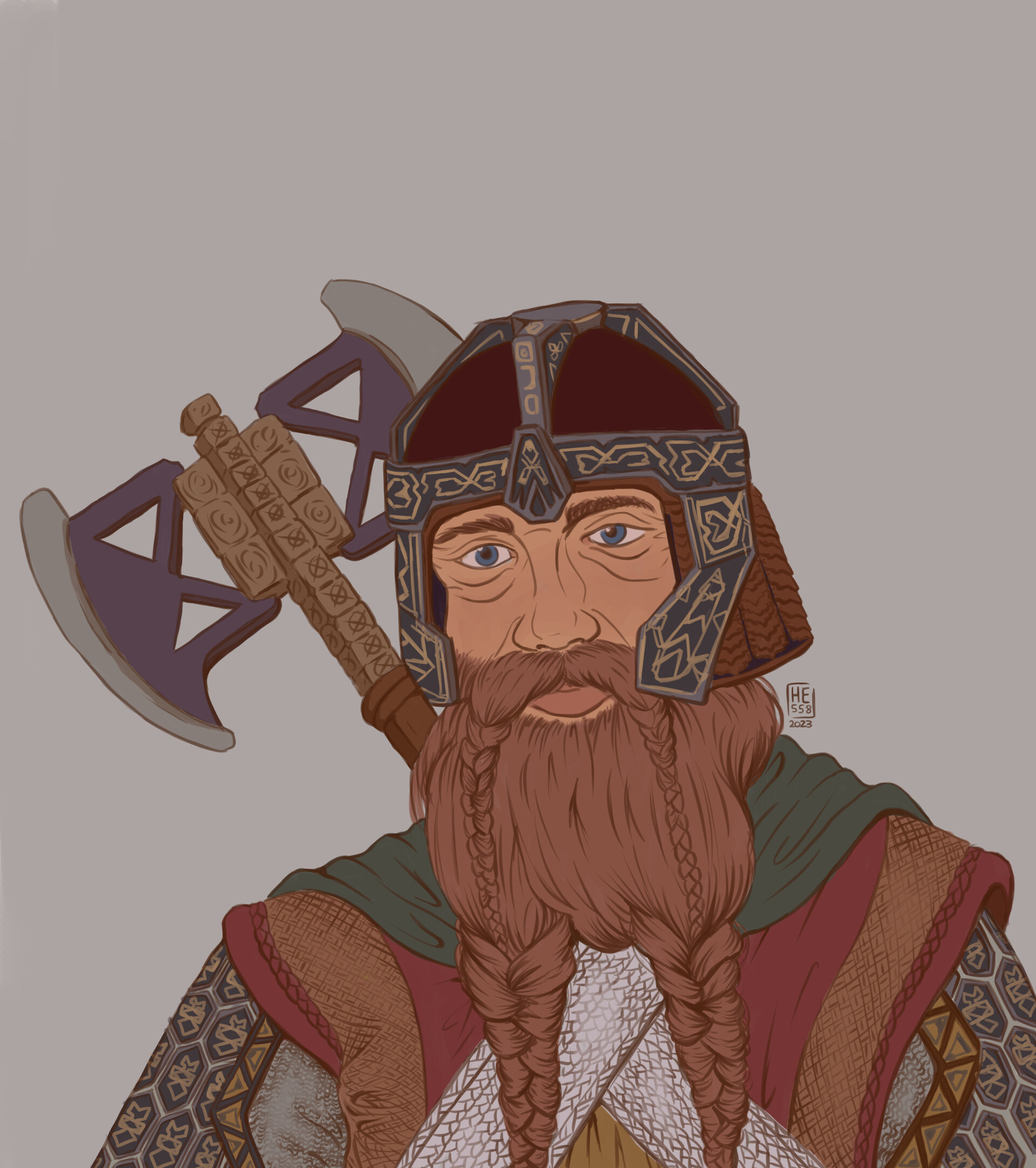 ArtStation - Gimli, son of Gloin