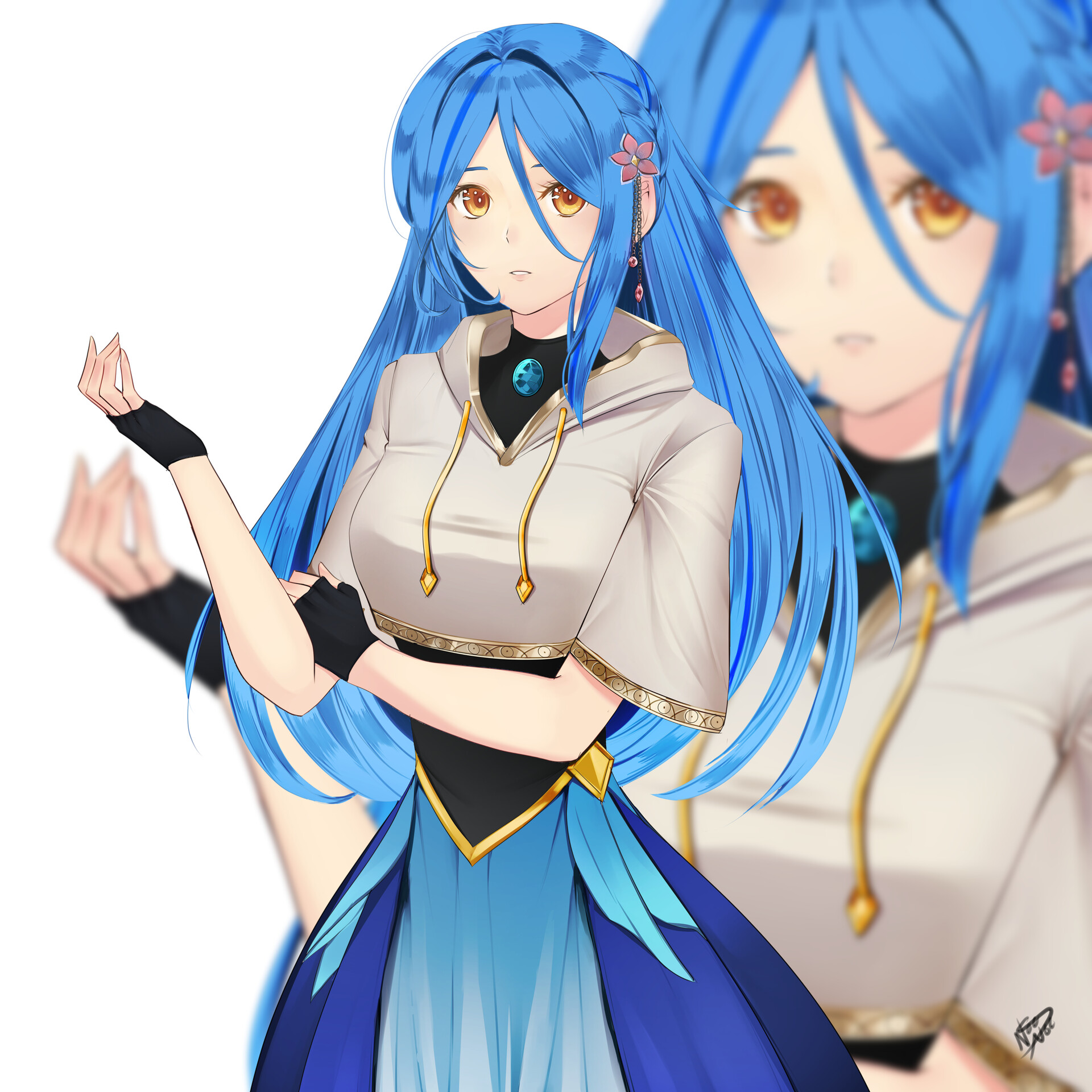 ArtStation - (COMM) Half-body custom