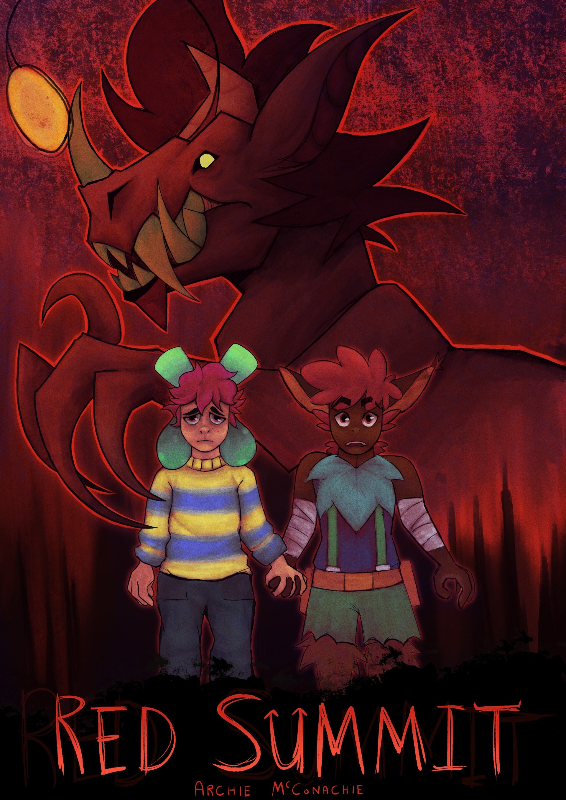 ArtStation - Red Summit- Short Film Poster 2023