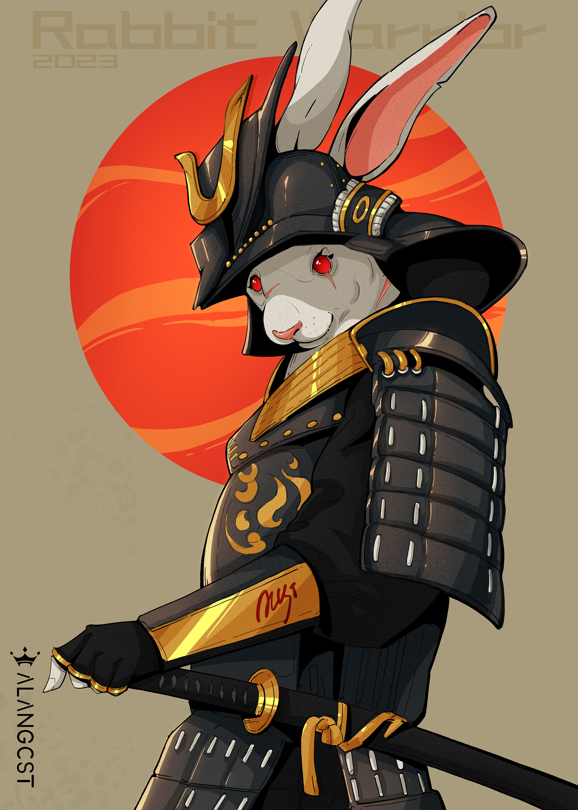 ArtStation - Rabbit Warrior