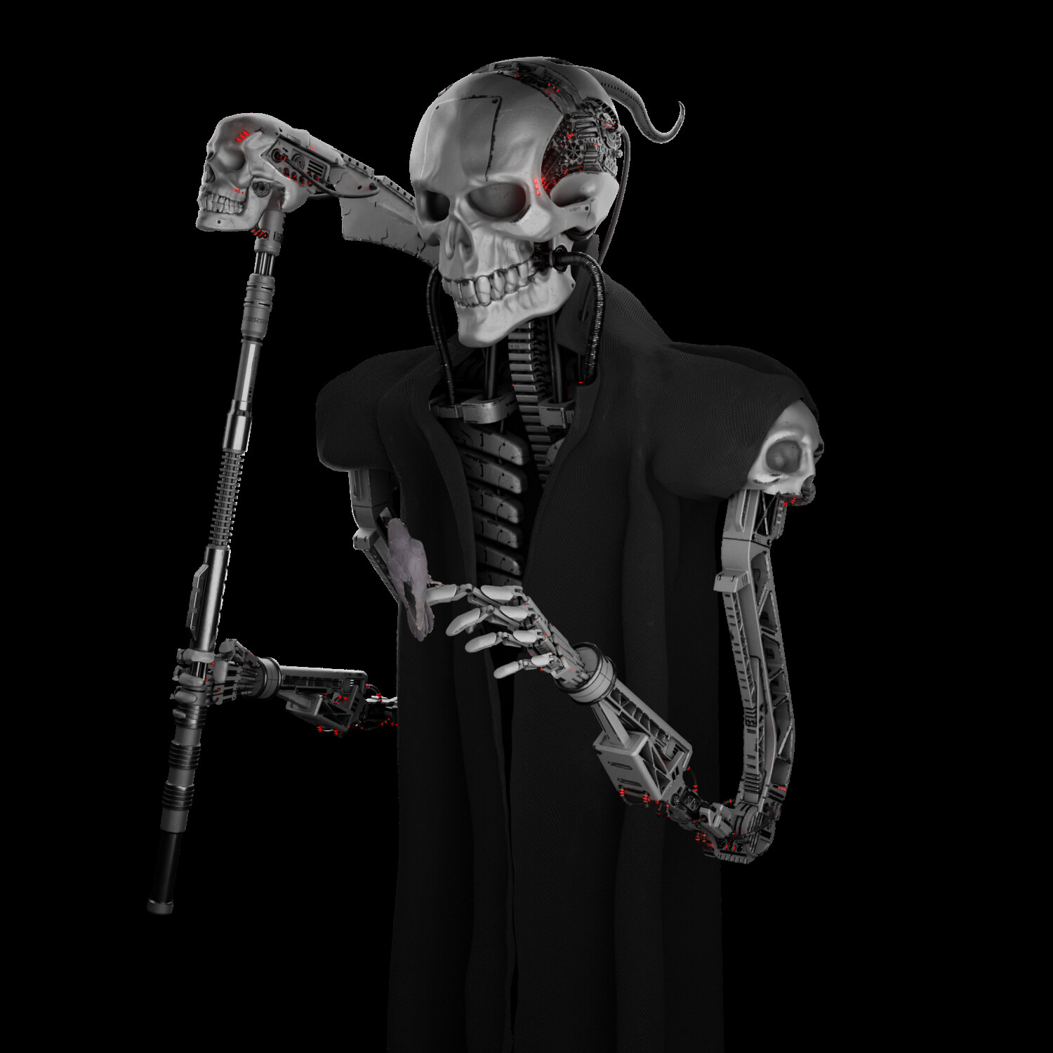 ArtStation - Mechanical death reaper