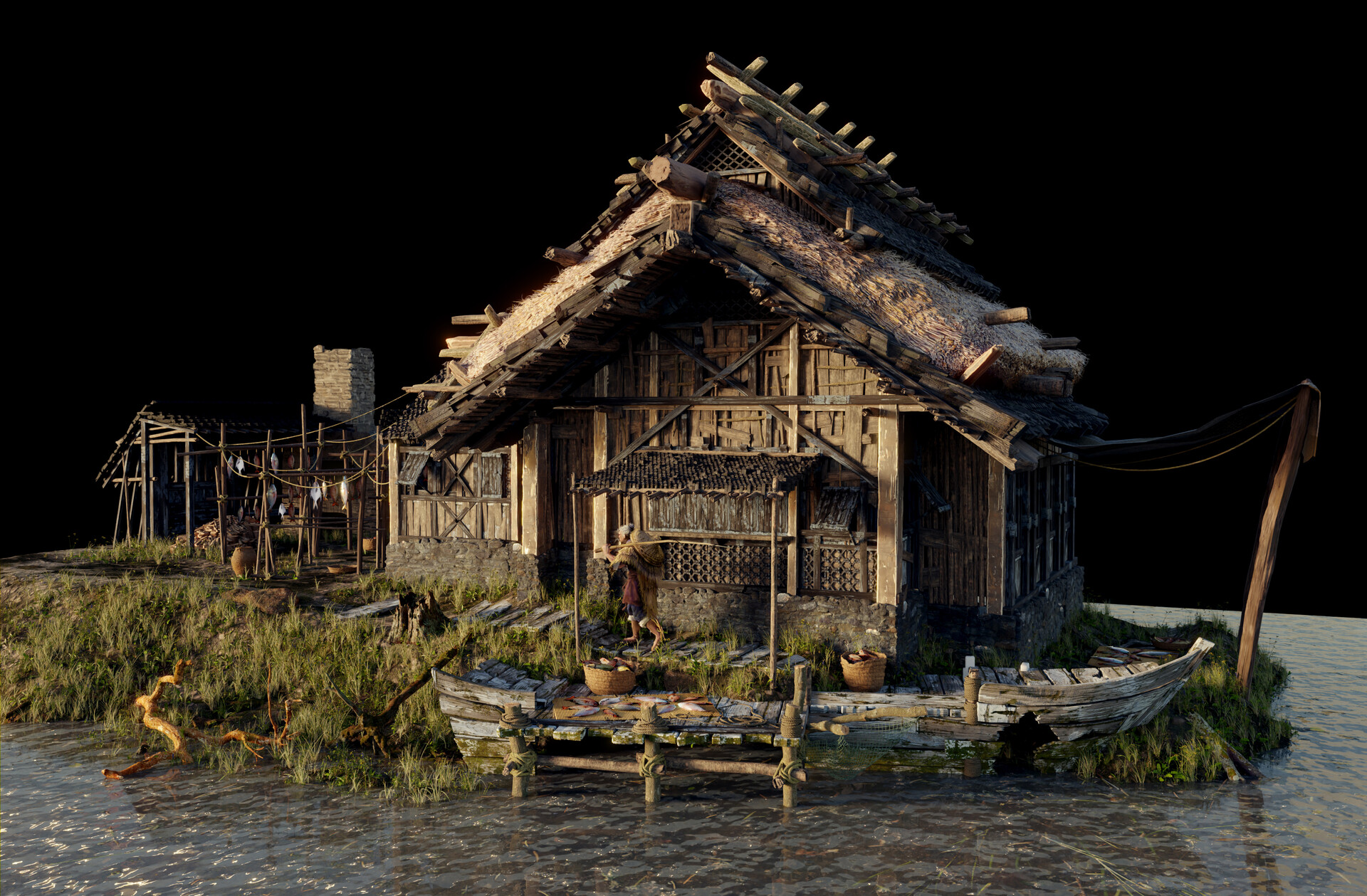 ArtStation - Fisherman House
