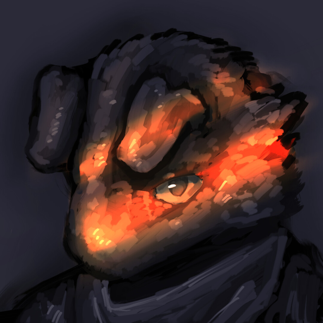 ArtStation - dog lighting prac