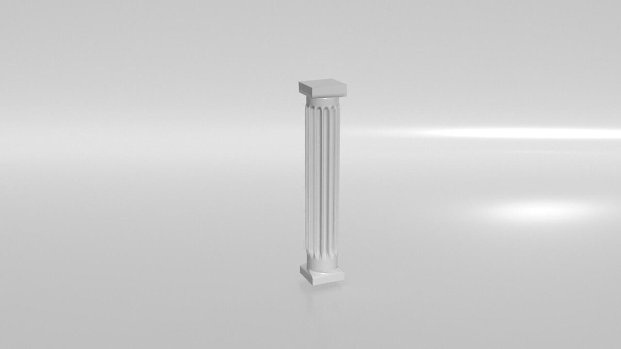 ArtStation - roman column