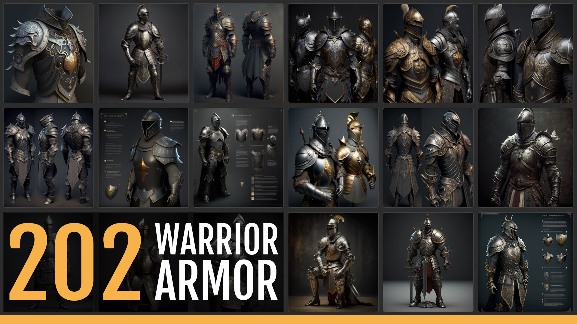 Artificial Dimension - 202 Warrior Armor References