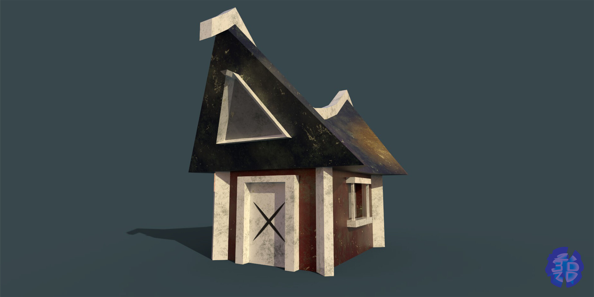 ArtStation - Zombie house.